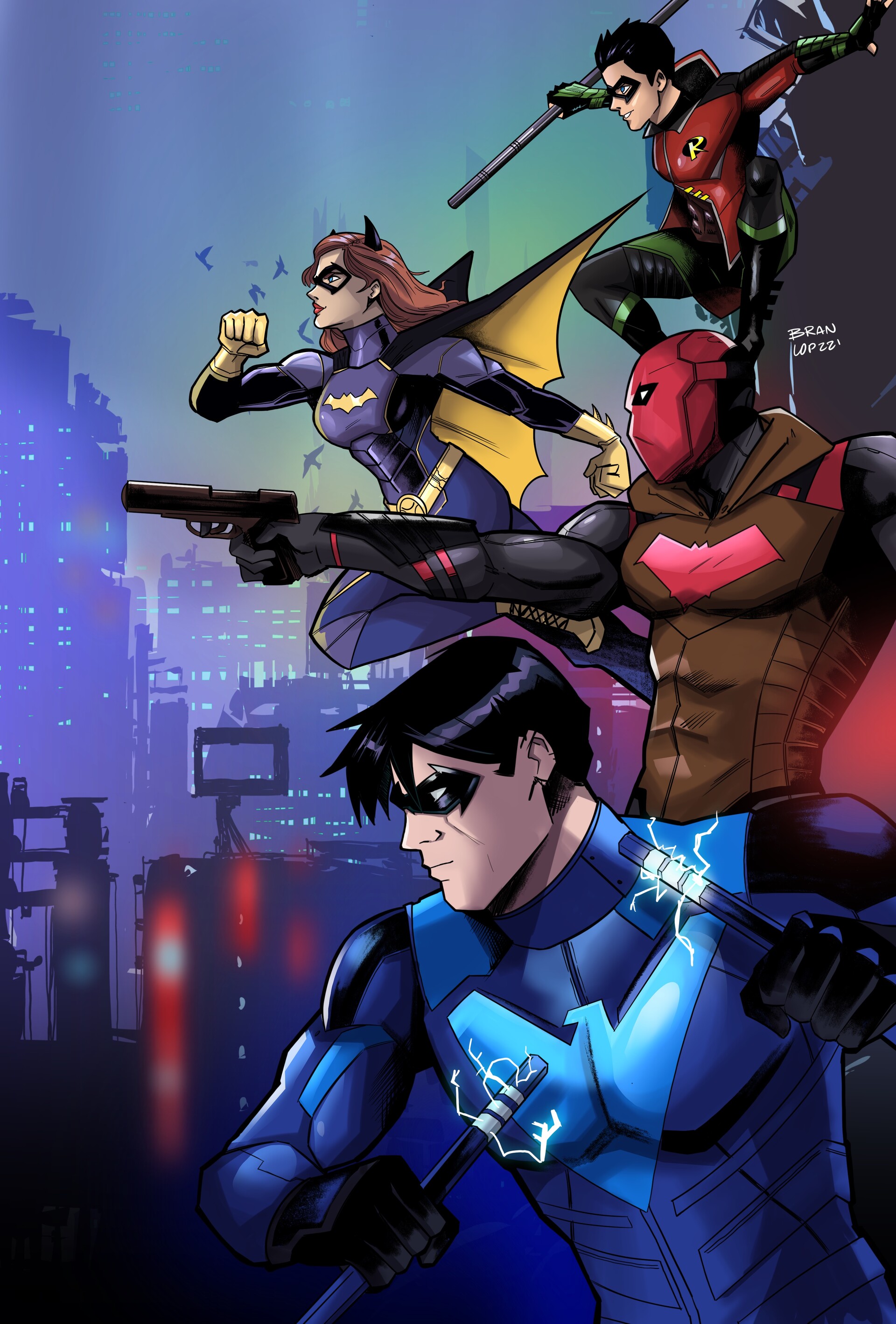 ArtStation - DC GOTHAM KNIGHTS