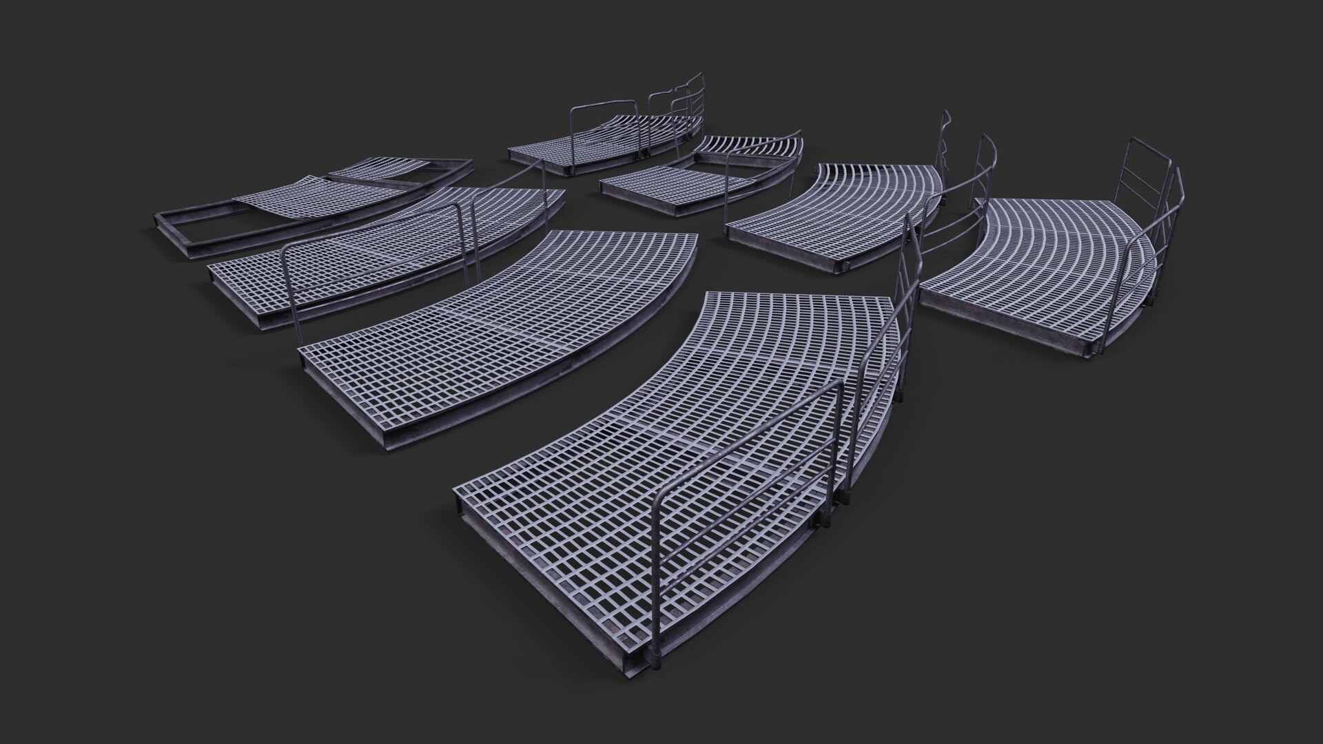 Victor Hugo Borges - Industrial Catwalk Modular Kit