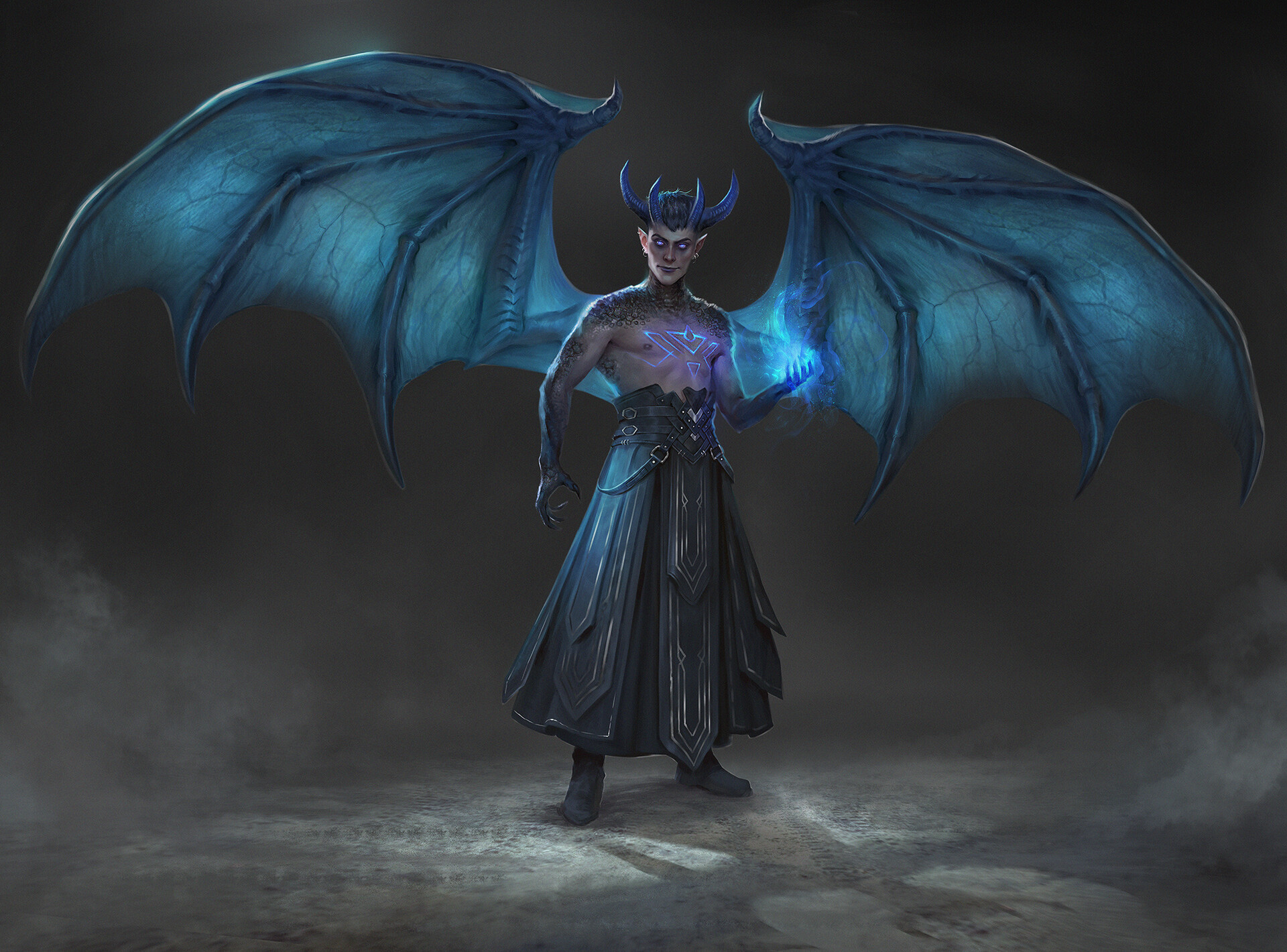 ArtStation - Dragonkin Merlin