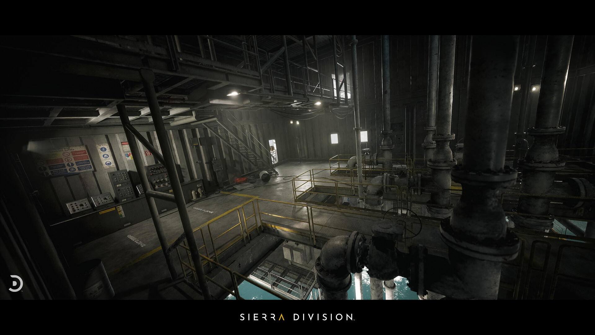 Jacob Norris - Modular Oil Rig and Industrial Sci Fi - Sierra Division