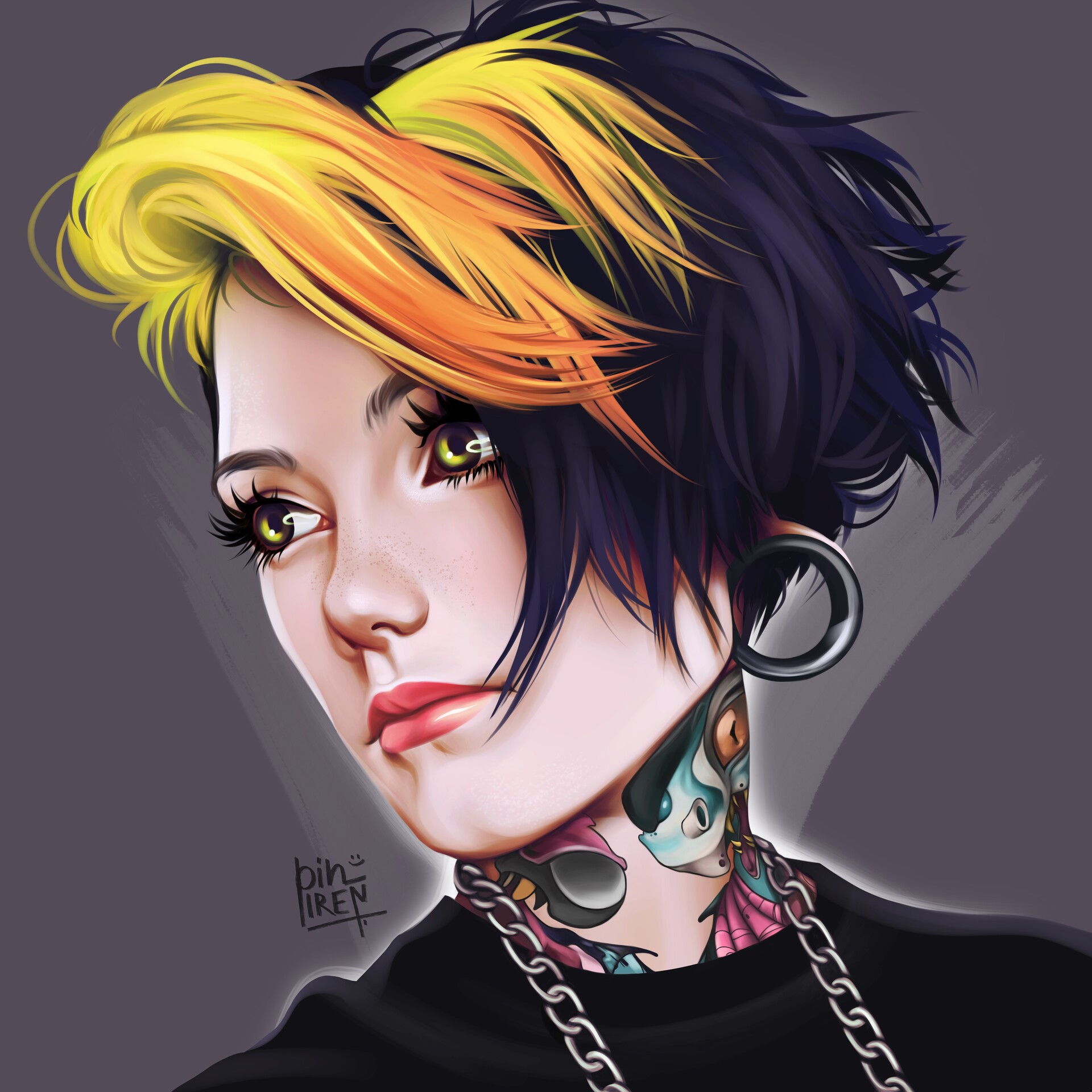 ArtStation - Punk girl