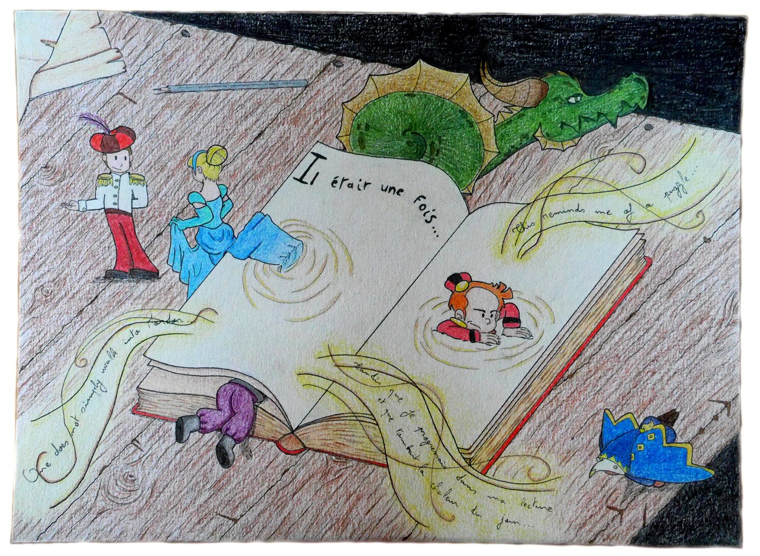 ArtStation - A book is a whole world