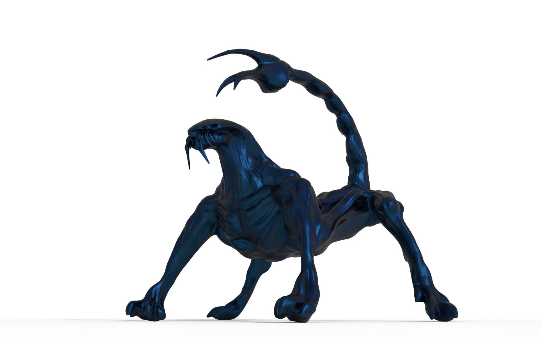 ArtStation - Some kind of monster I made in Forger and rendered in Keyshot