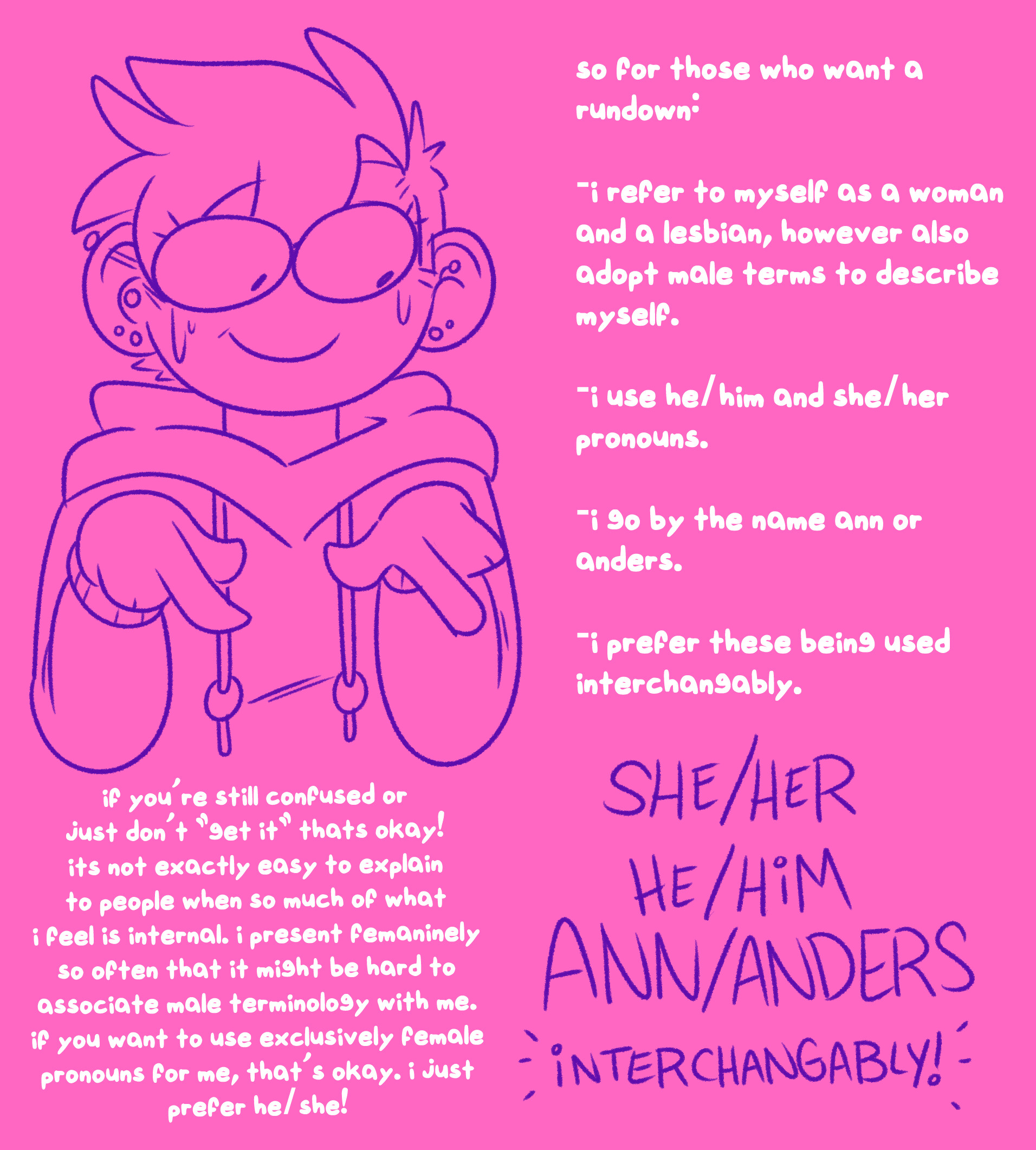 Ann Keeling - Self Identity for Pride Month - Bigender