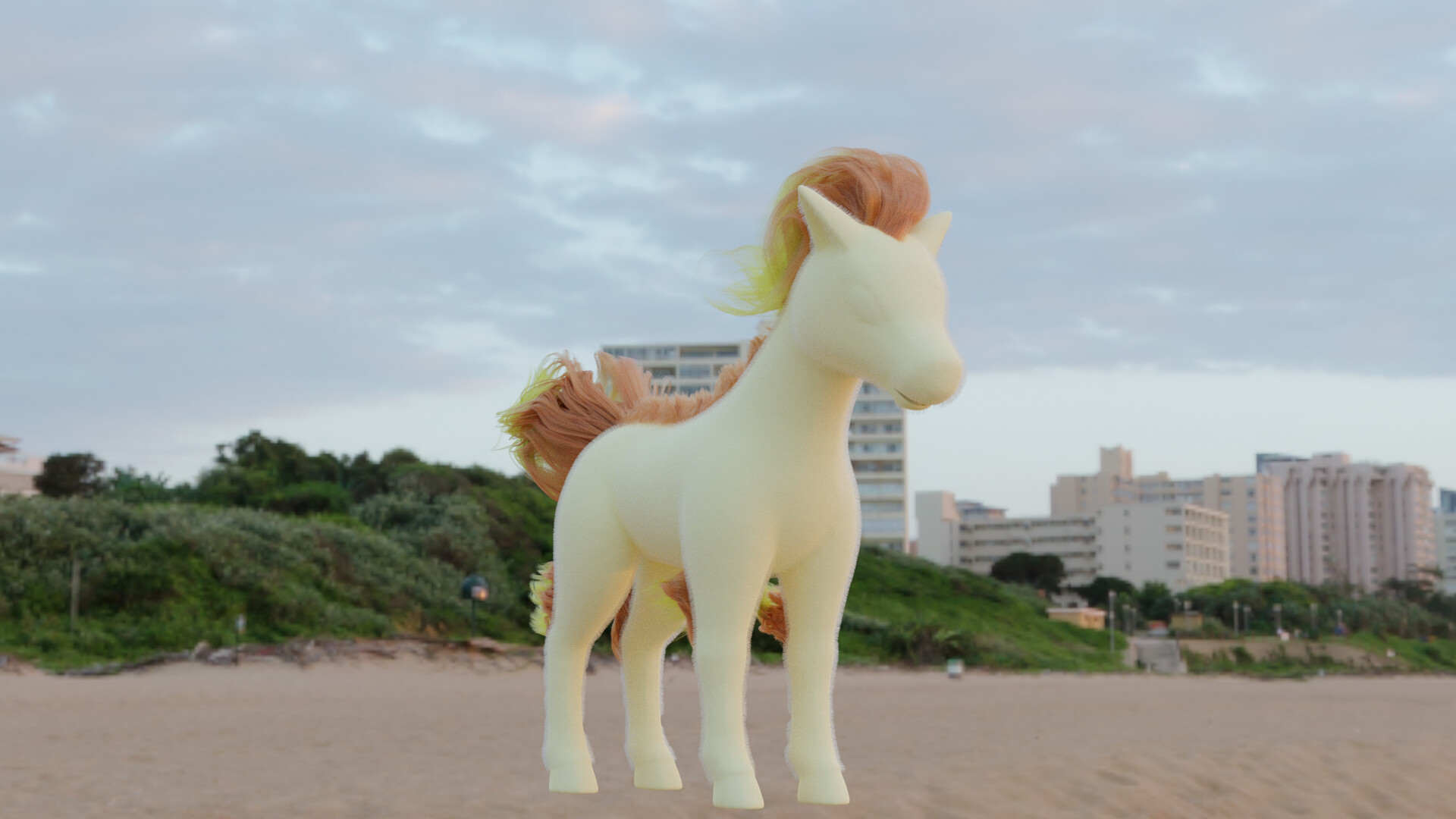 ArtStation - Realistic Ponyta