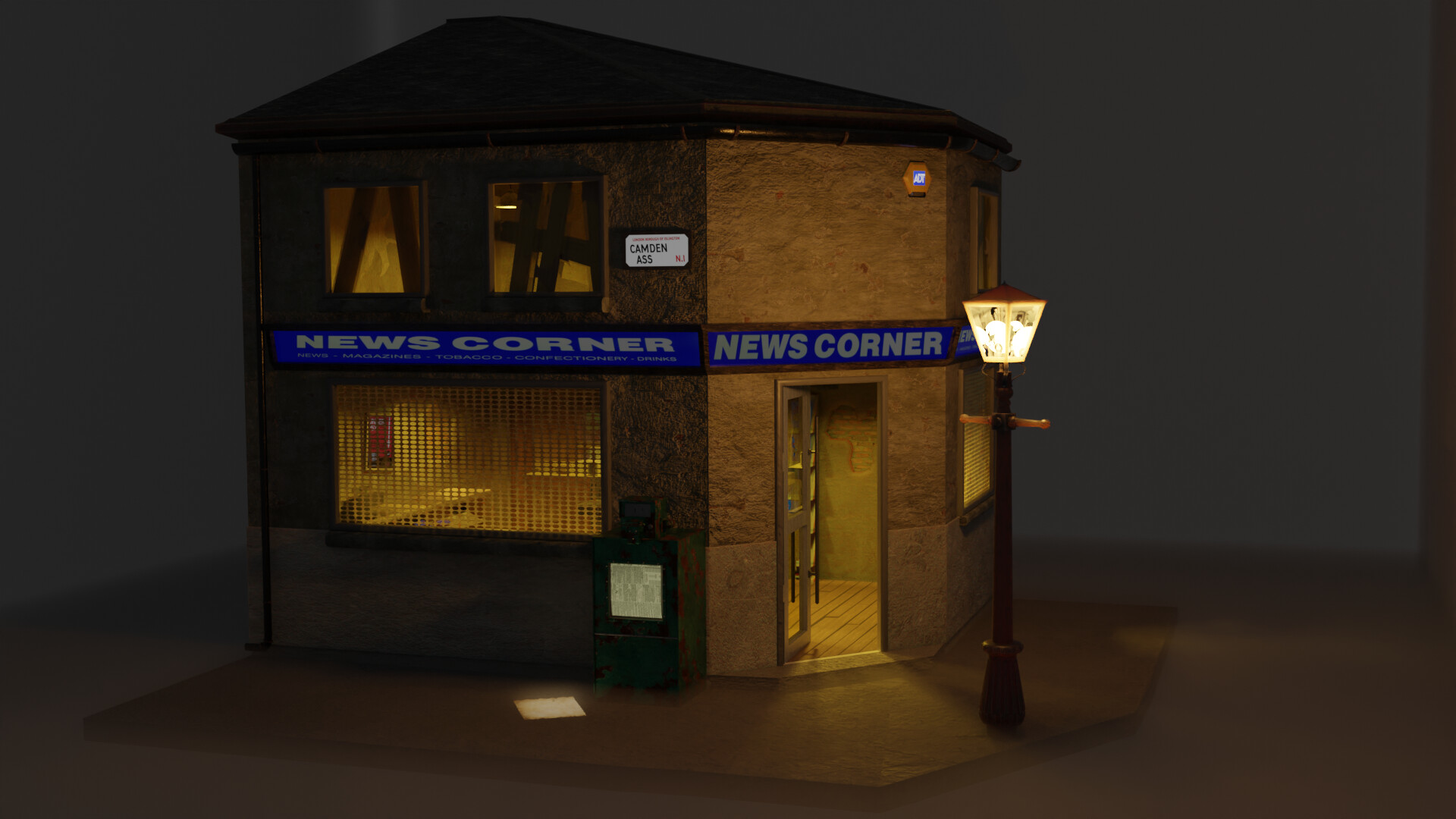 ArtStation - Cornershop