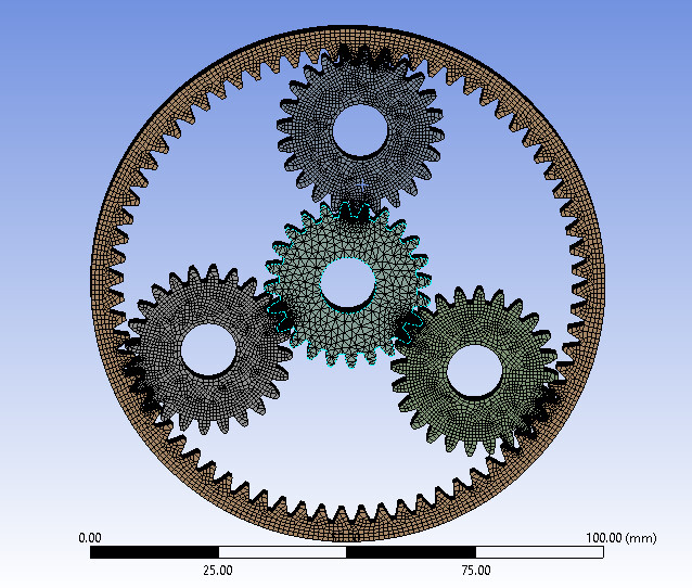 Planetary Gear Animation
