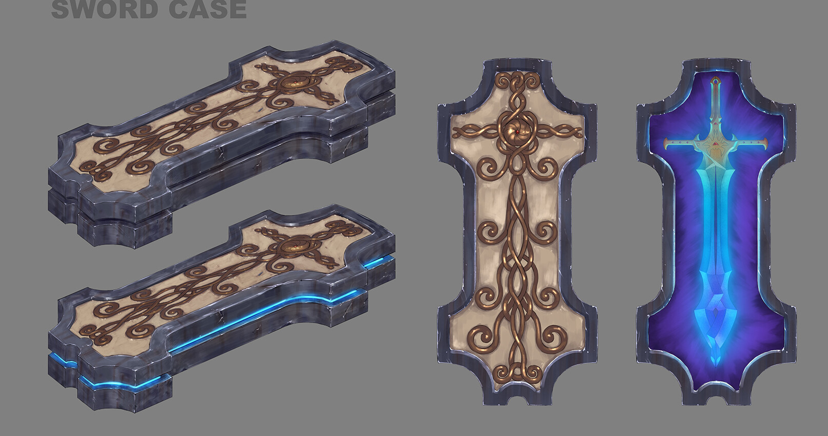 ArtStation - Sword Case prop