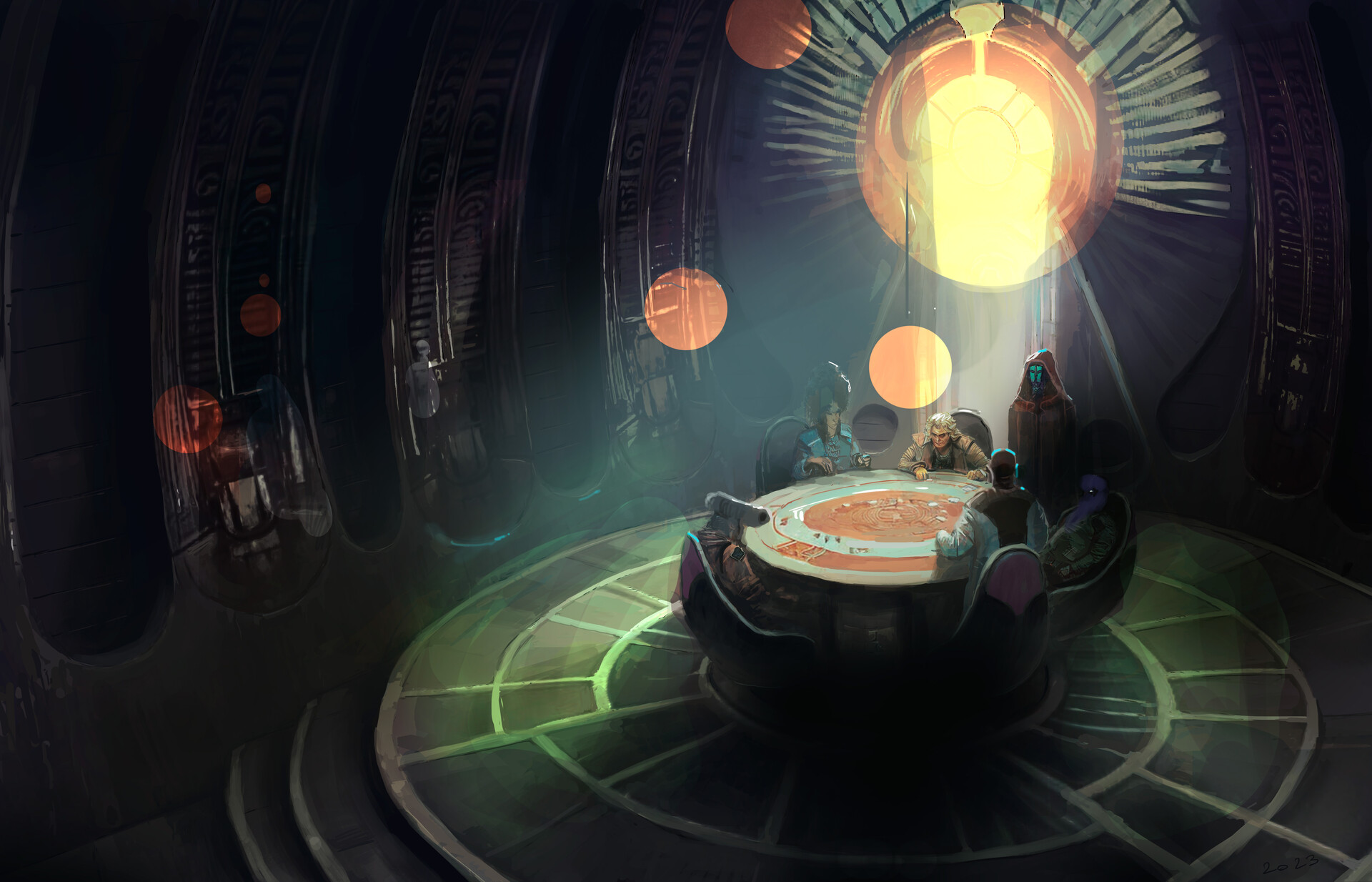 ArtStation - Poker room