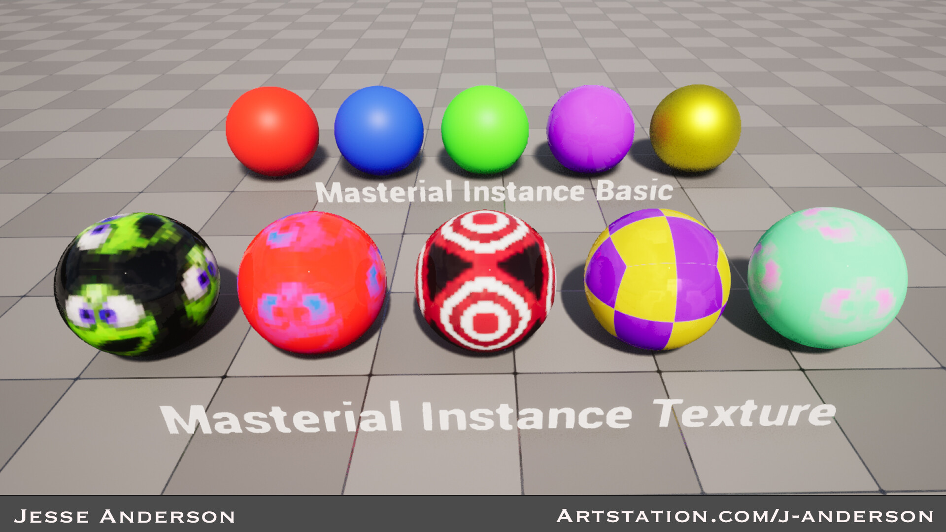 Jesse Anderson - Environment Art Work