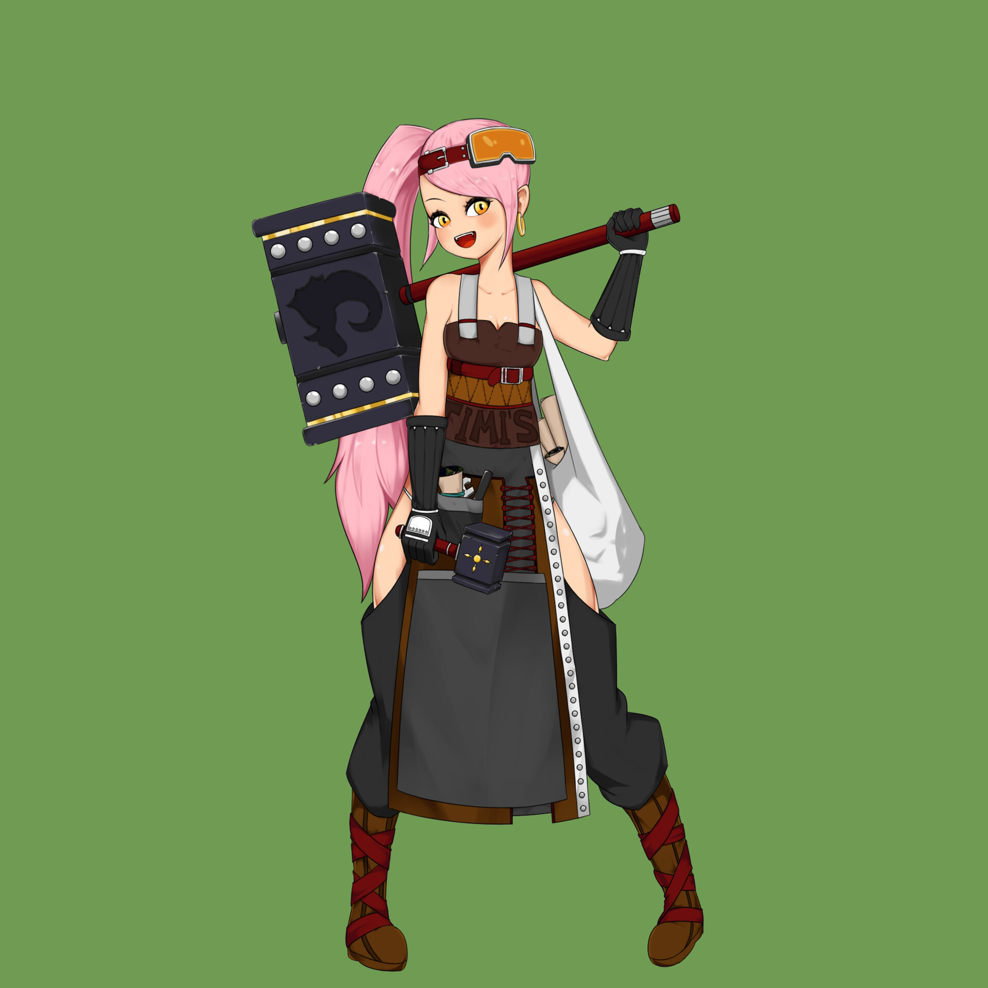 ArtStation - Blacksmith - character concept art