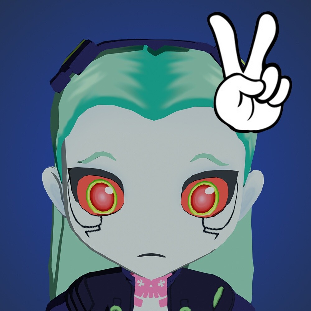 Chibi Rebecca VRChat Avatar by Joshua Minor