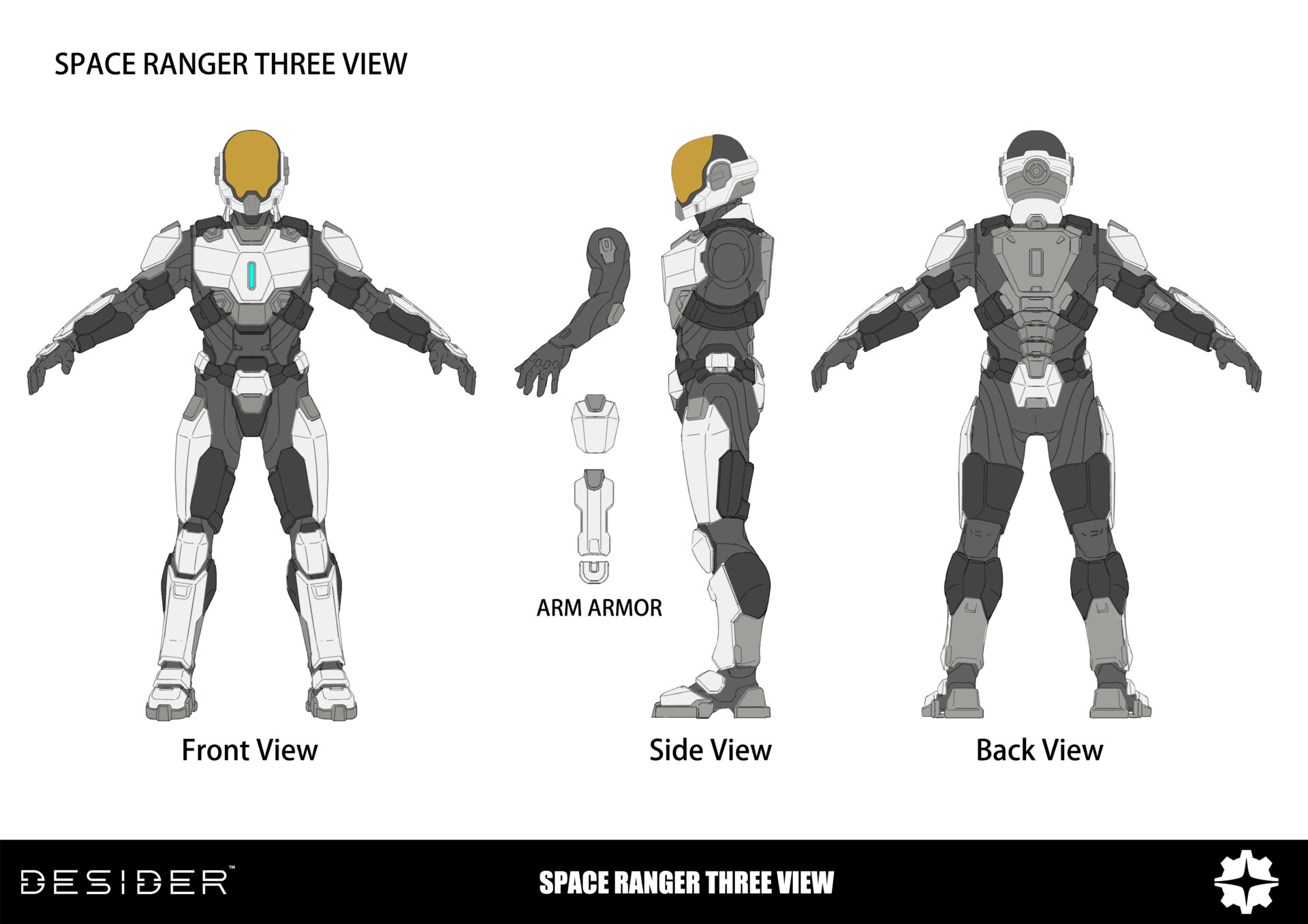 ArtStation - DESIDER Space Ranger Concept