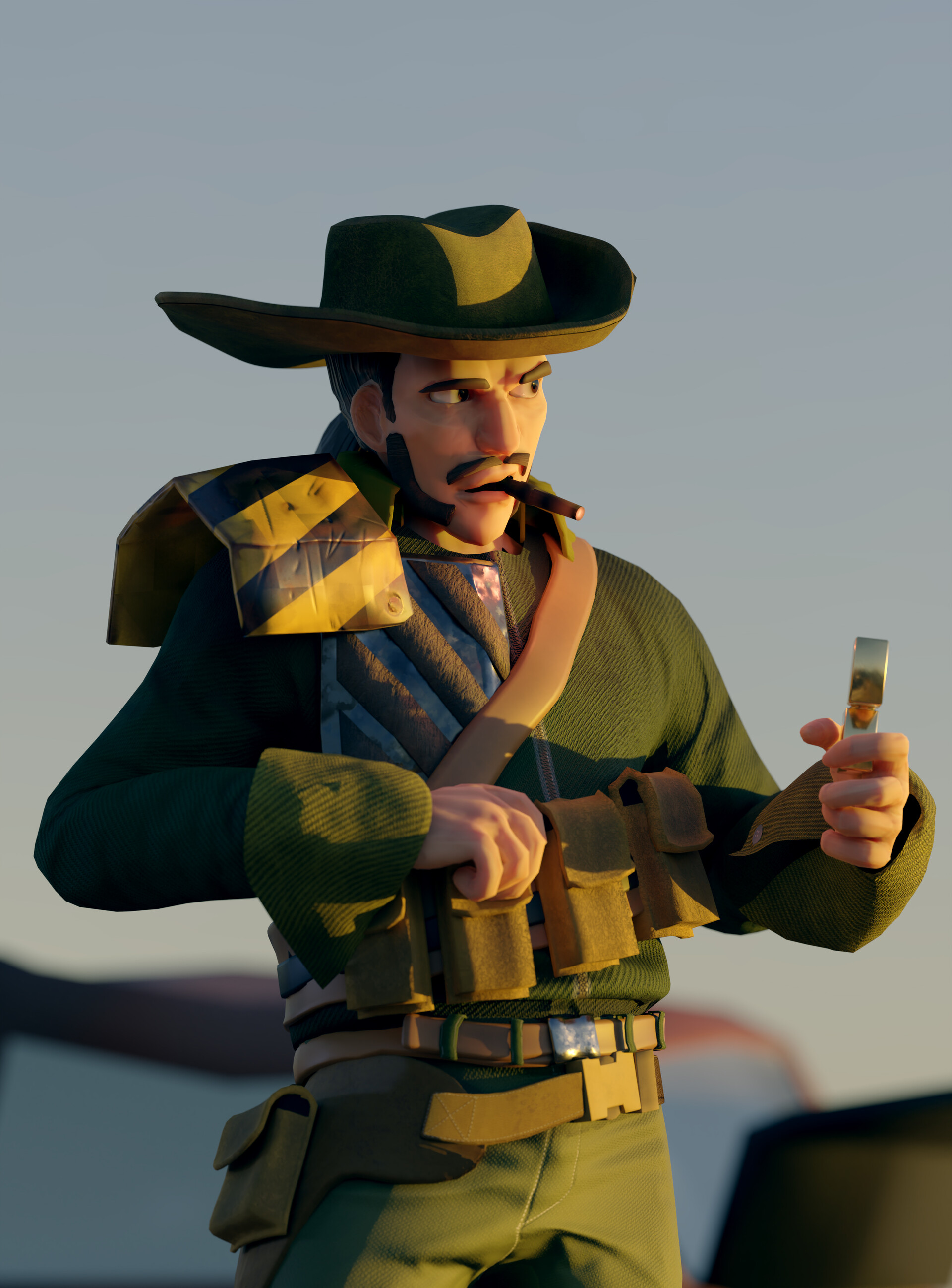 ArtStation - Apocalypse cool guy