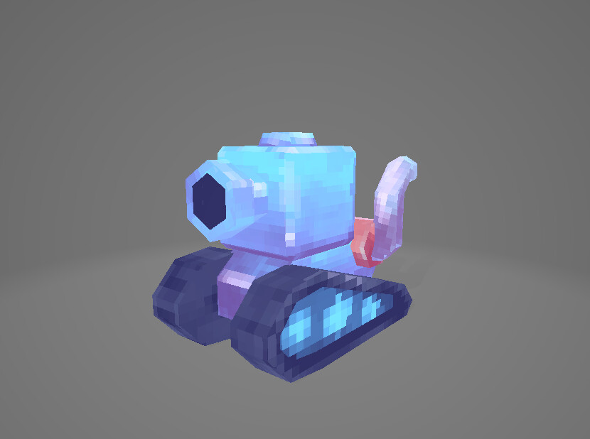ArtStation - Low Poly Tank