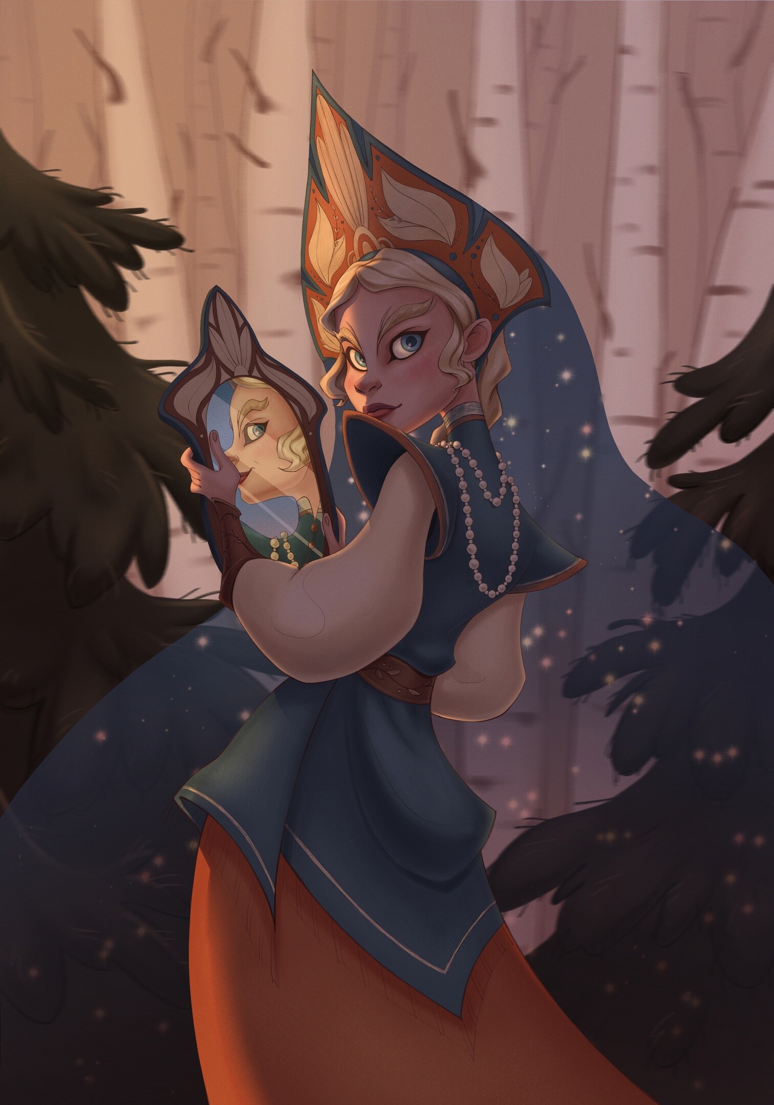 ArtStation - Russian princess