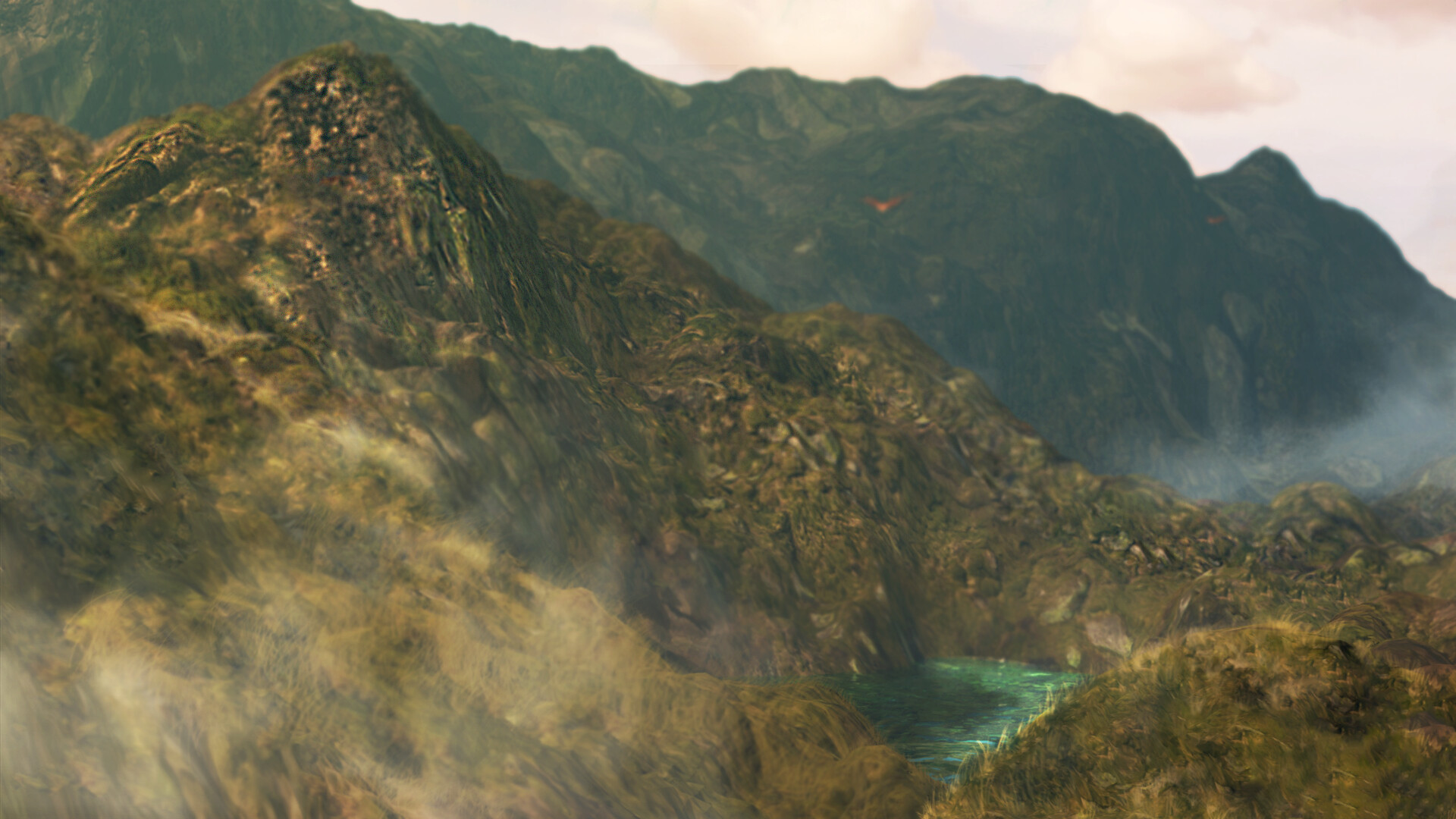 ArtStation - Deserted Mountain