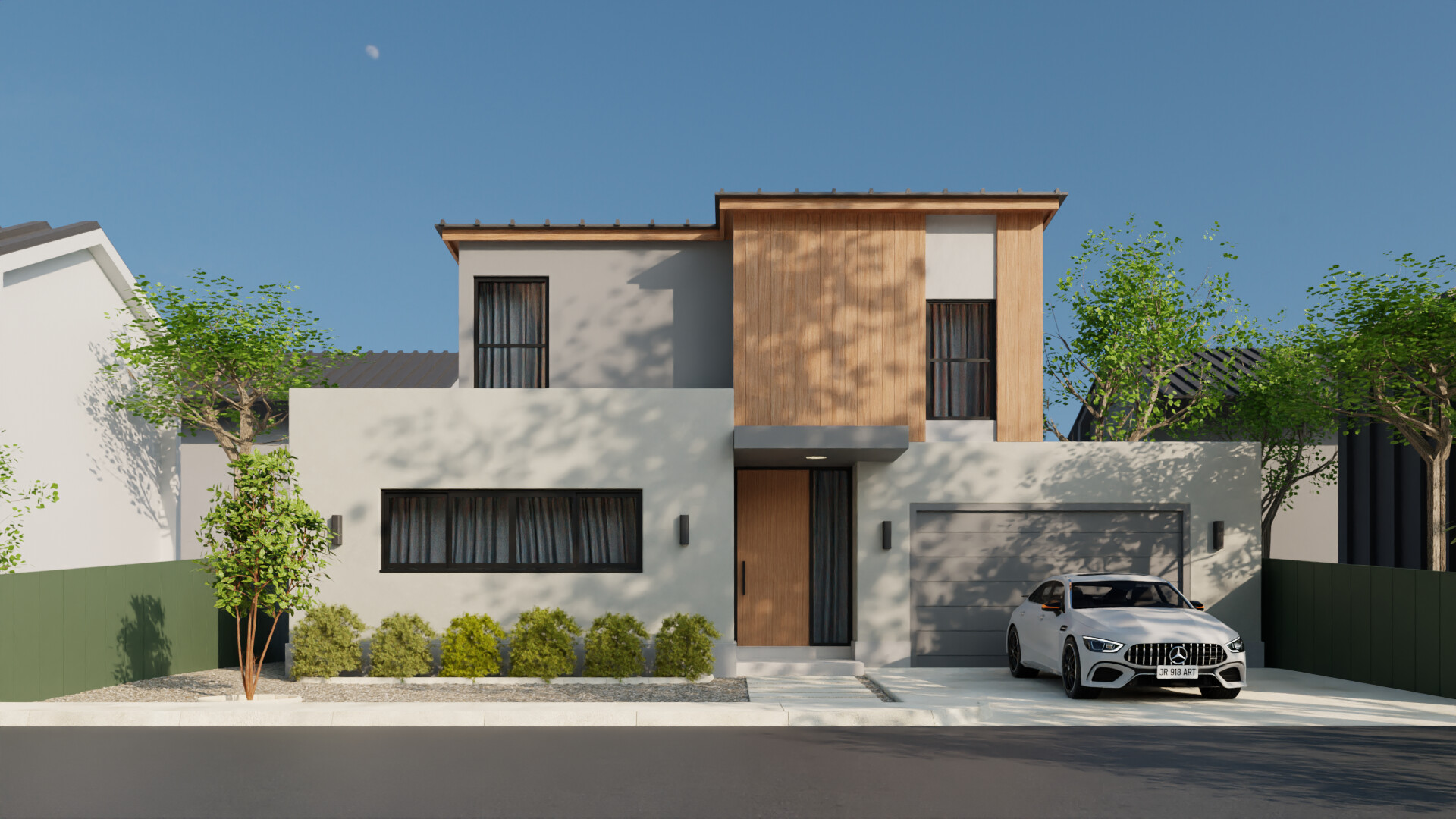 ArtStation - MODERN JAPAN HOME STYLE RENDERING