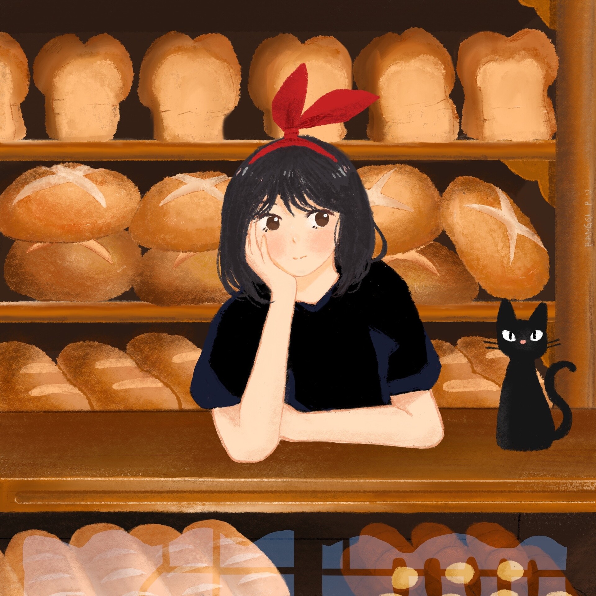 ArtStation - kiki's fan art by ranggi