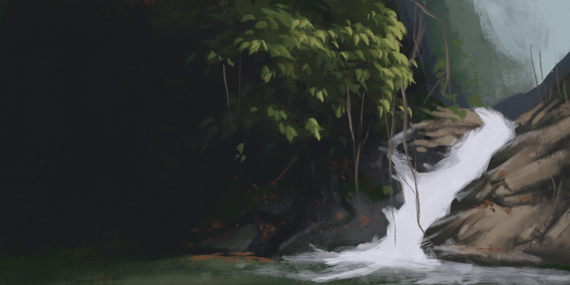 niz studio - Waterfall in Hulu Sungai Selatan, South Kalimantan, Indonesia