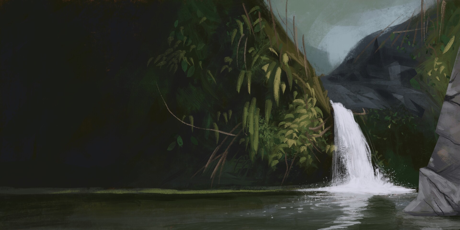 niz studio - Waterfall in Hulu Sungai Selatan, South Kalimantan, Indonesia