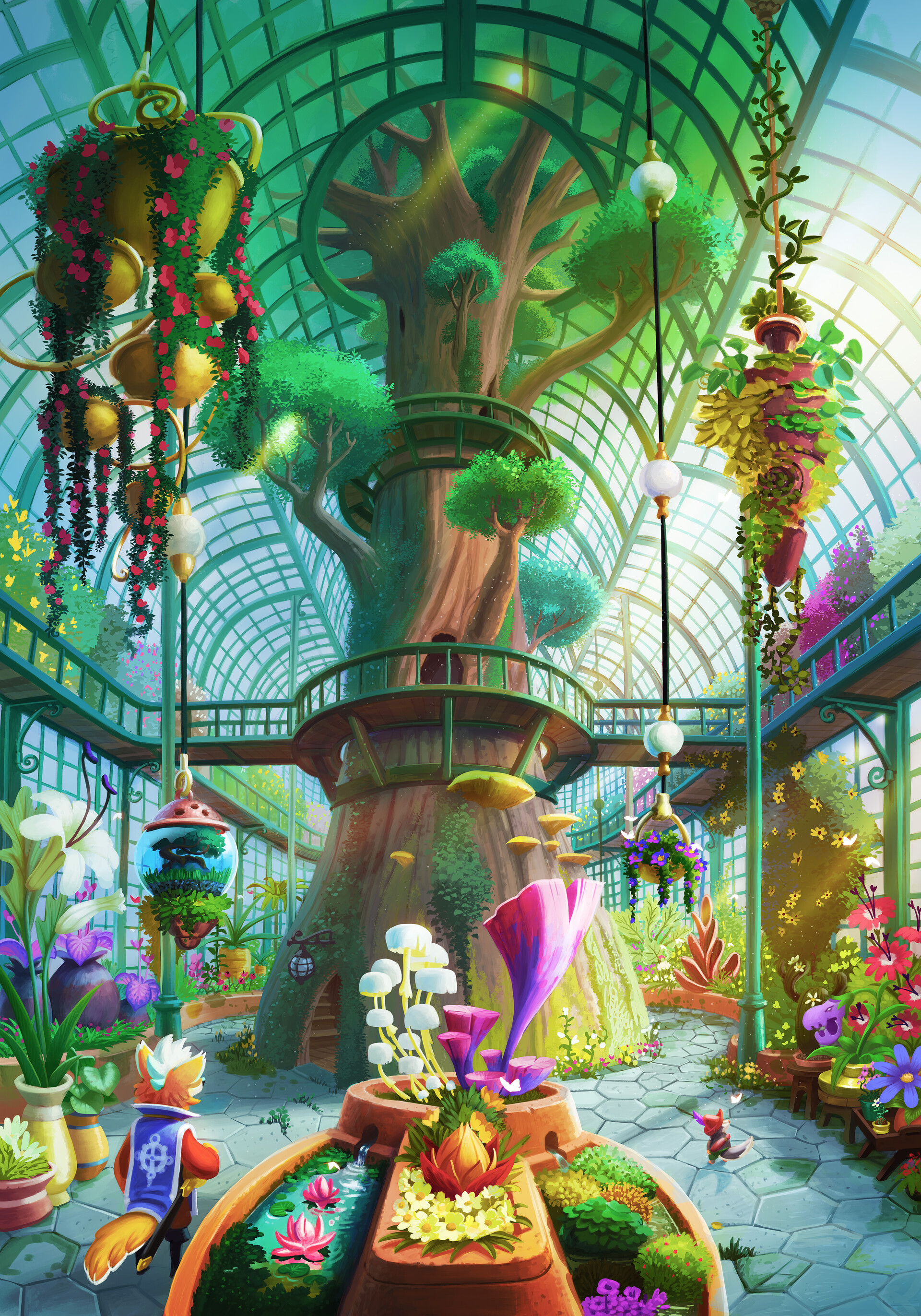 ArtStation - Botanic Garden house