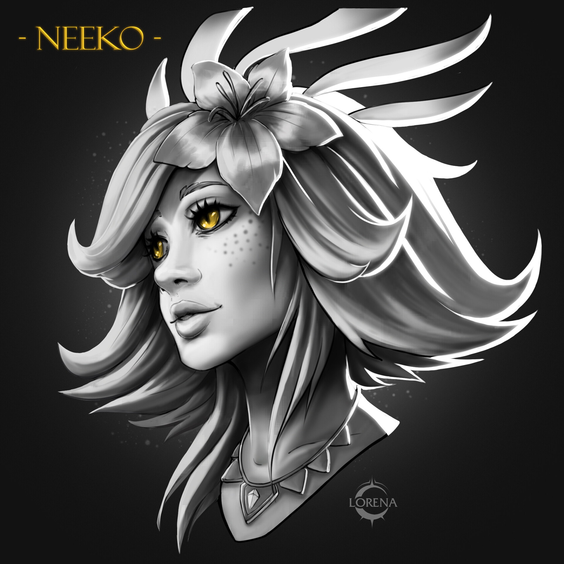 ArtStation - Neeko - Fanart portrait