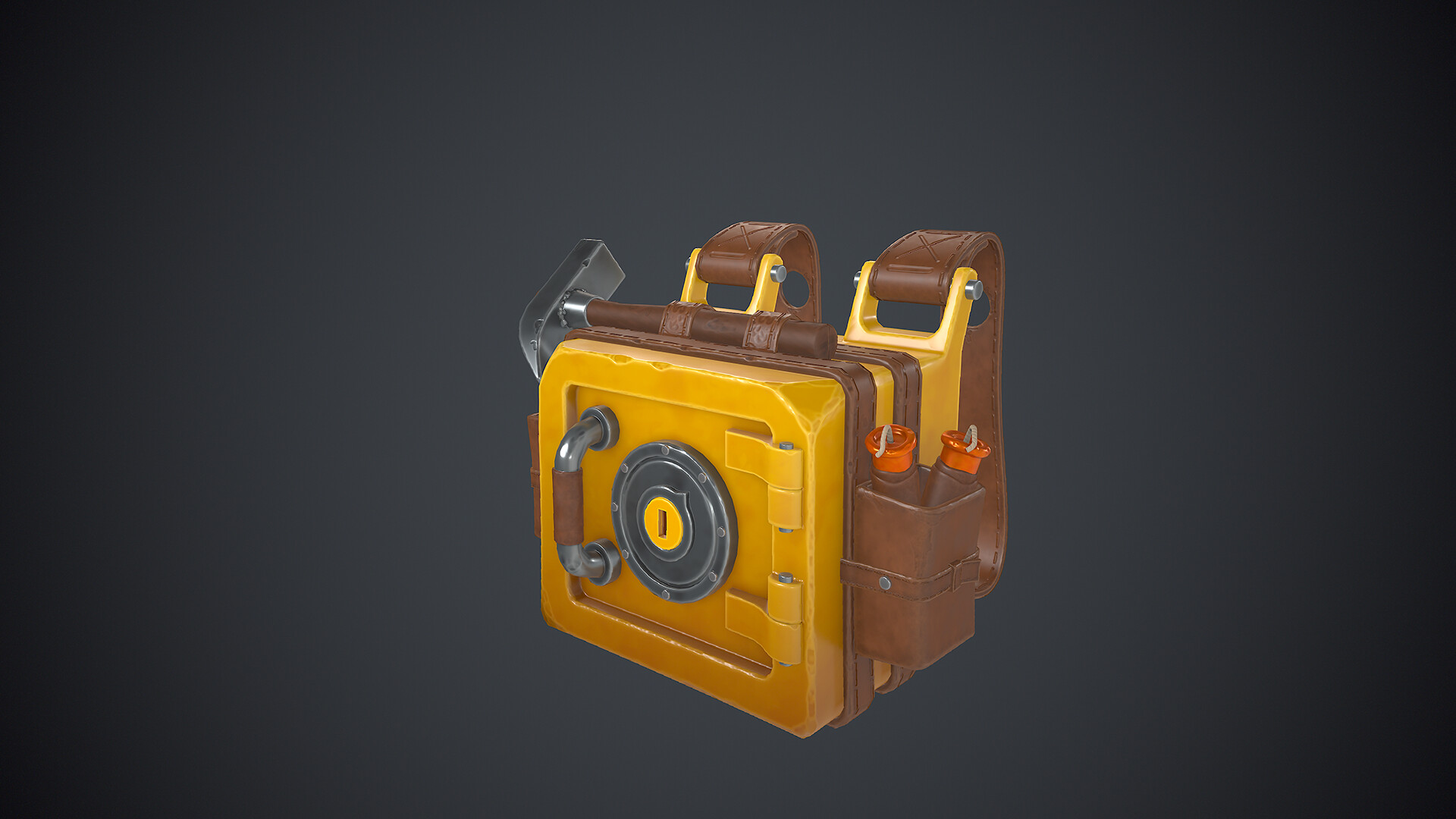 ArtStation - Stylized locker Bag