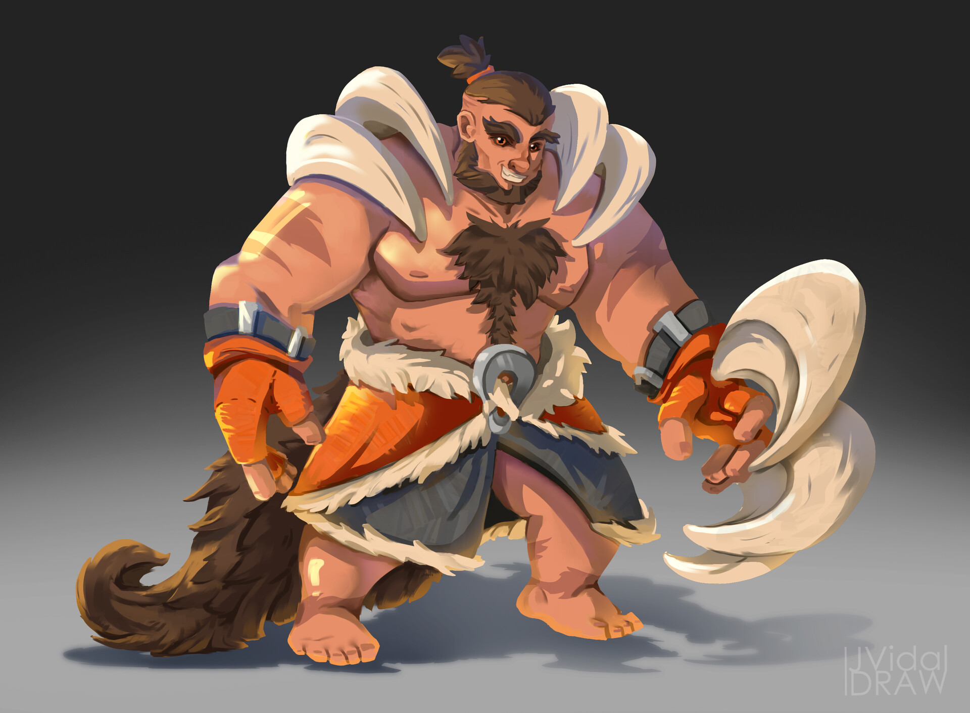 ArtStation - Wild warrior