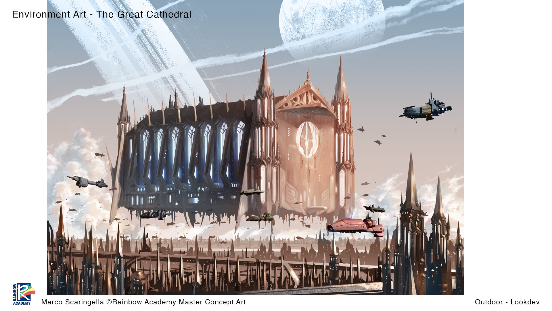 ArtStation - The Empire Seat, The Great Cathedral - Concept art