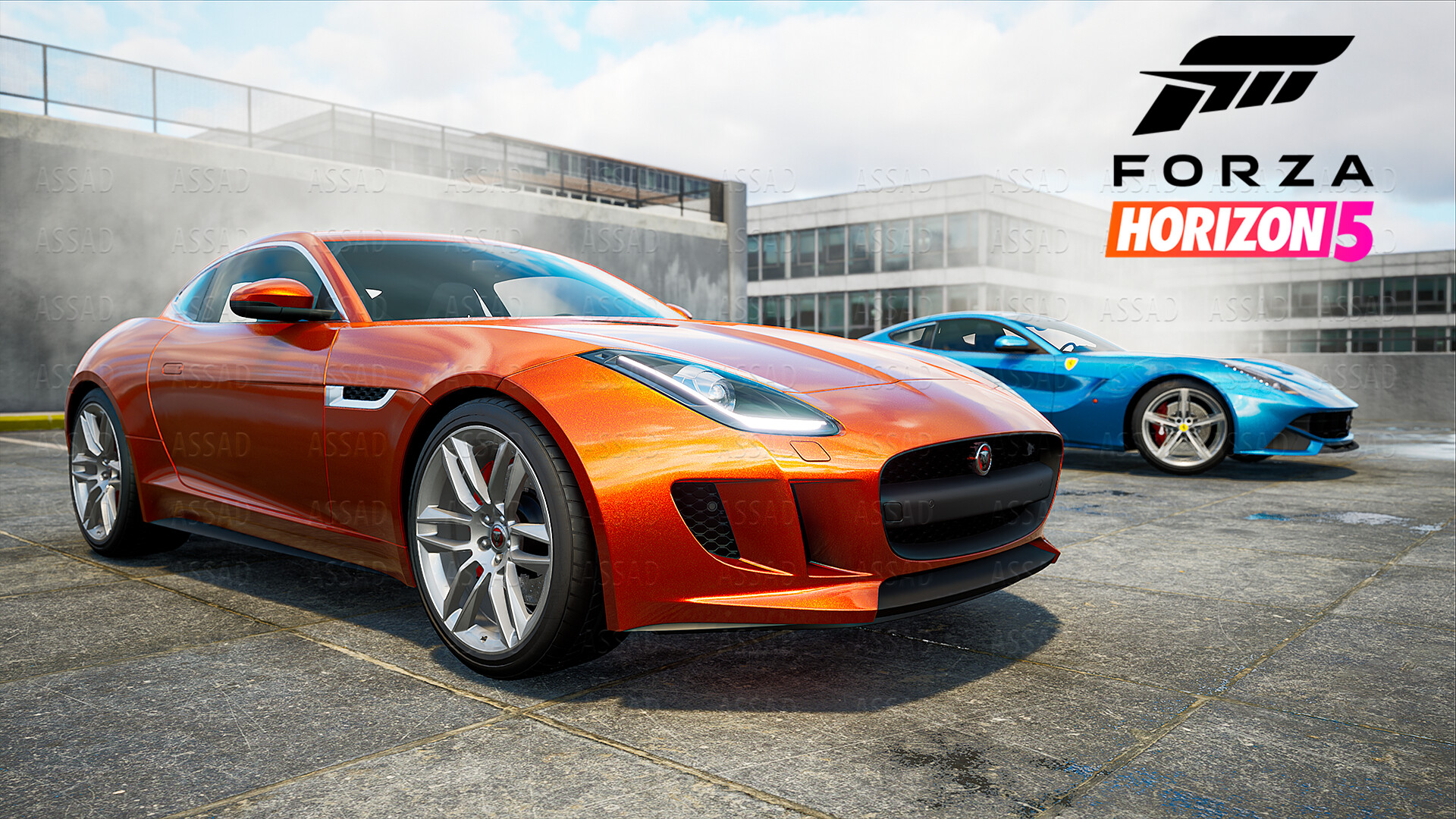 ArtStation - Car Game Render.