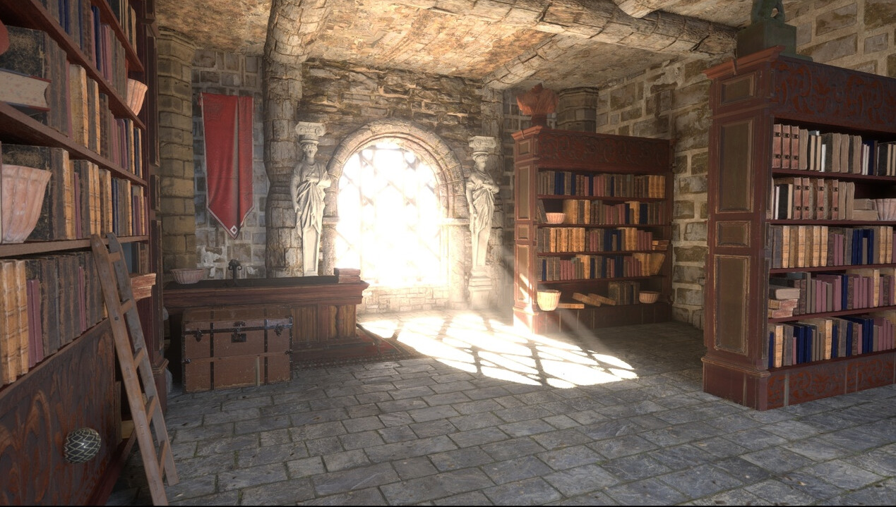 ArtStation - Castle room