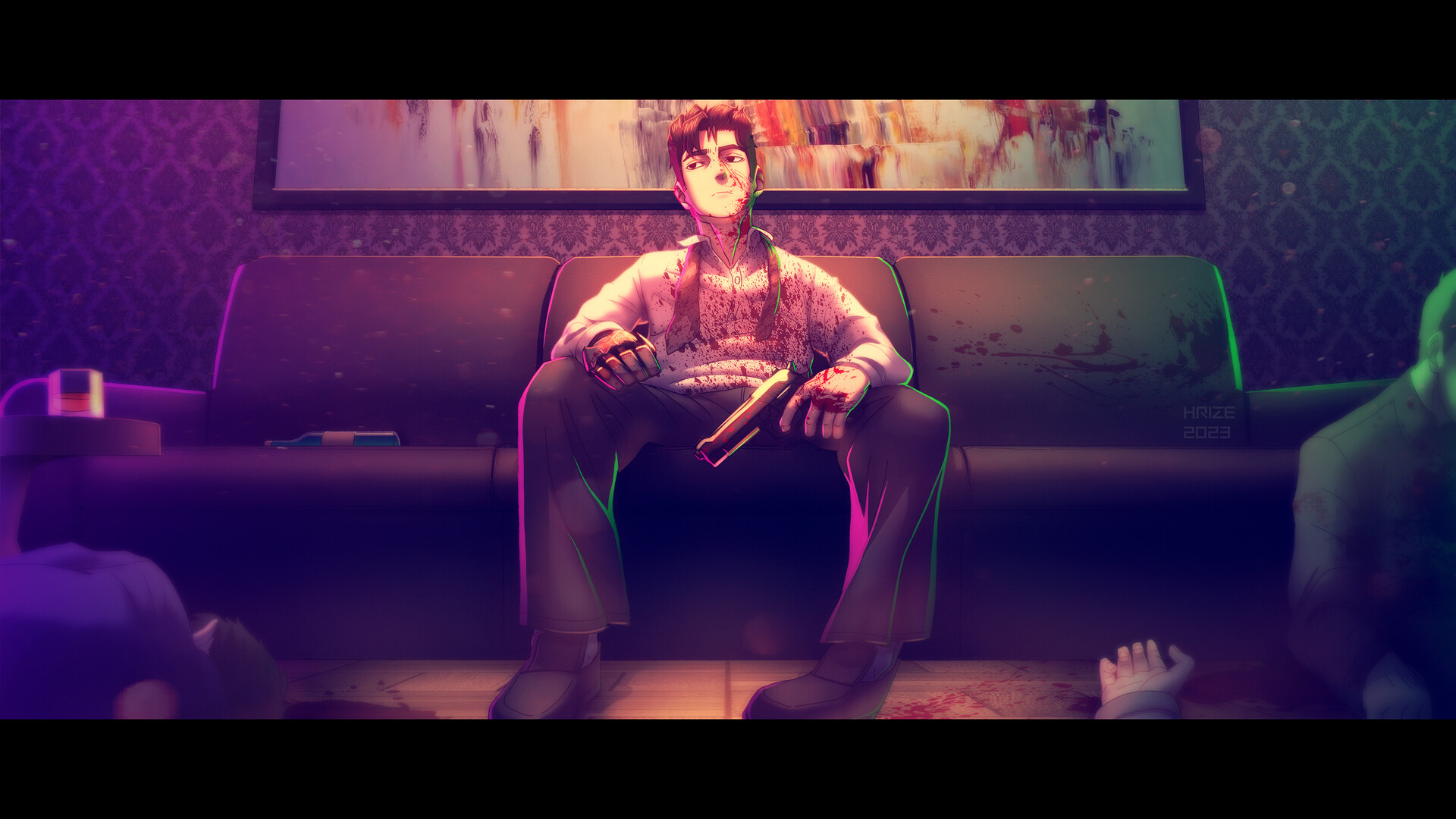 ArtStation - Another bar fight