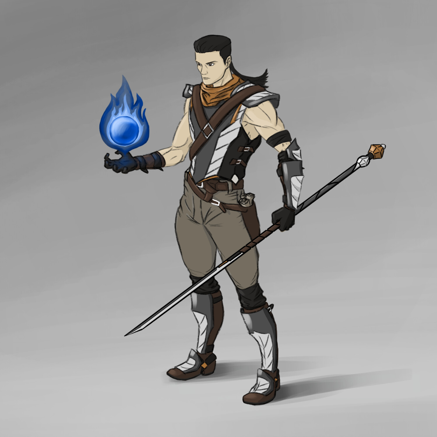 ArtStation - The fast concept of the hunter character