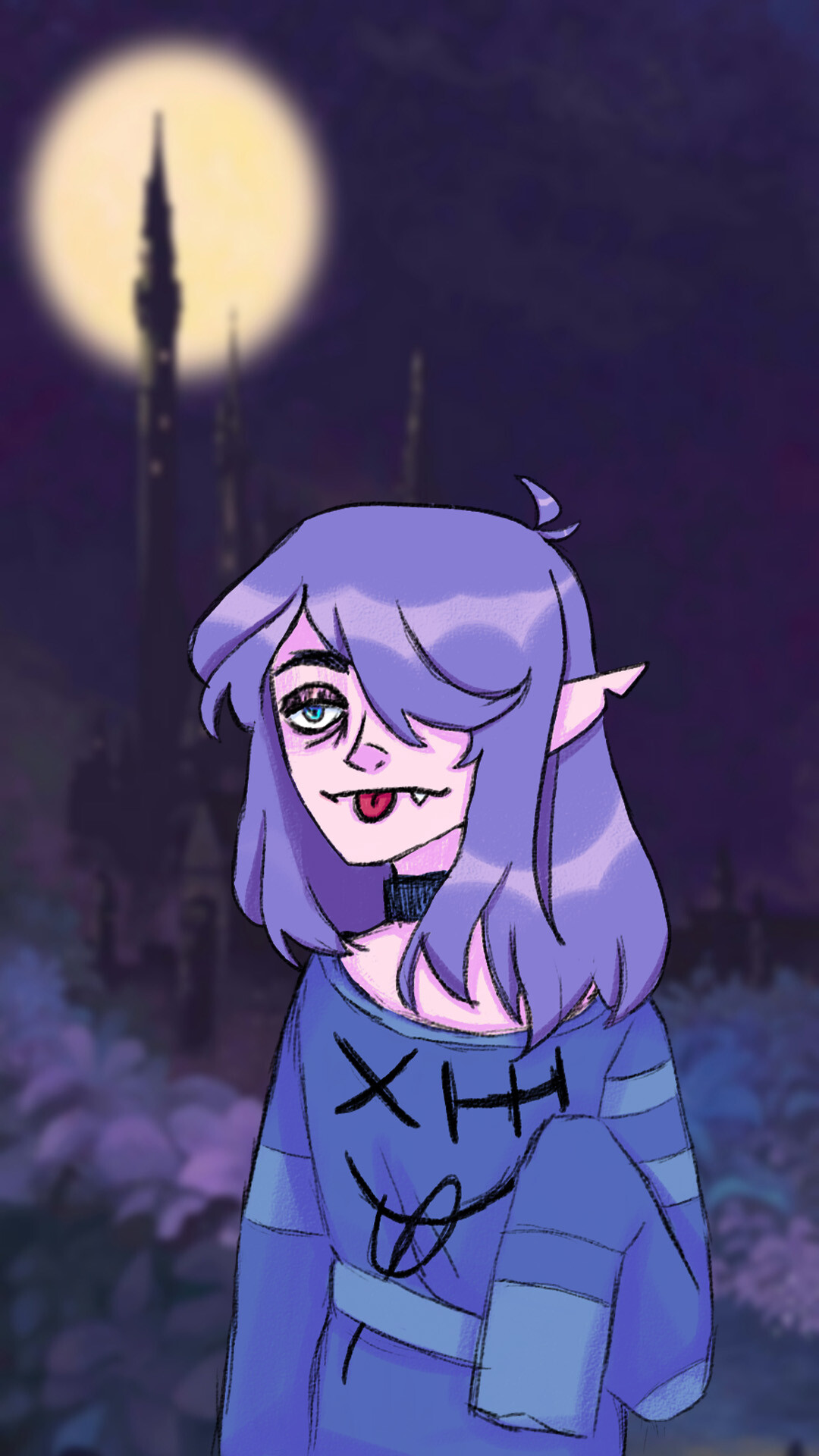 ArtStation - vampire Jora Bloodsucking