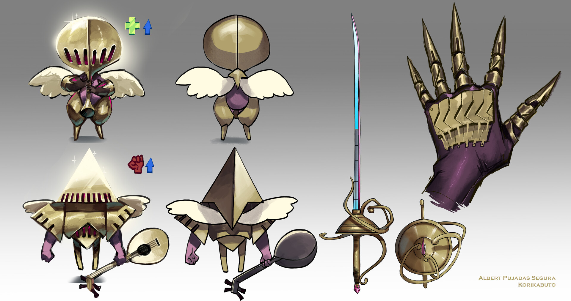 ArtStation - The Wizard of Light, Air, PROPS