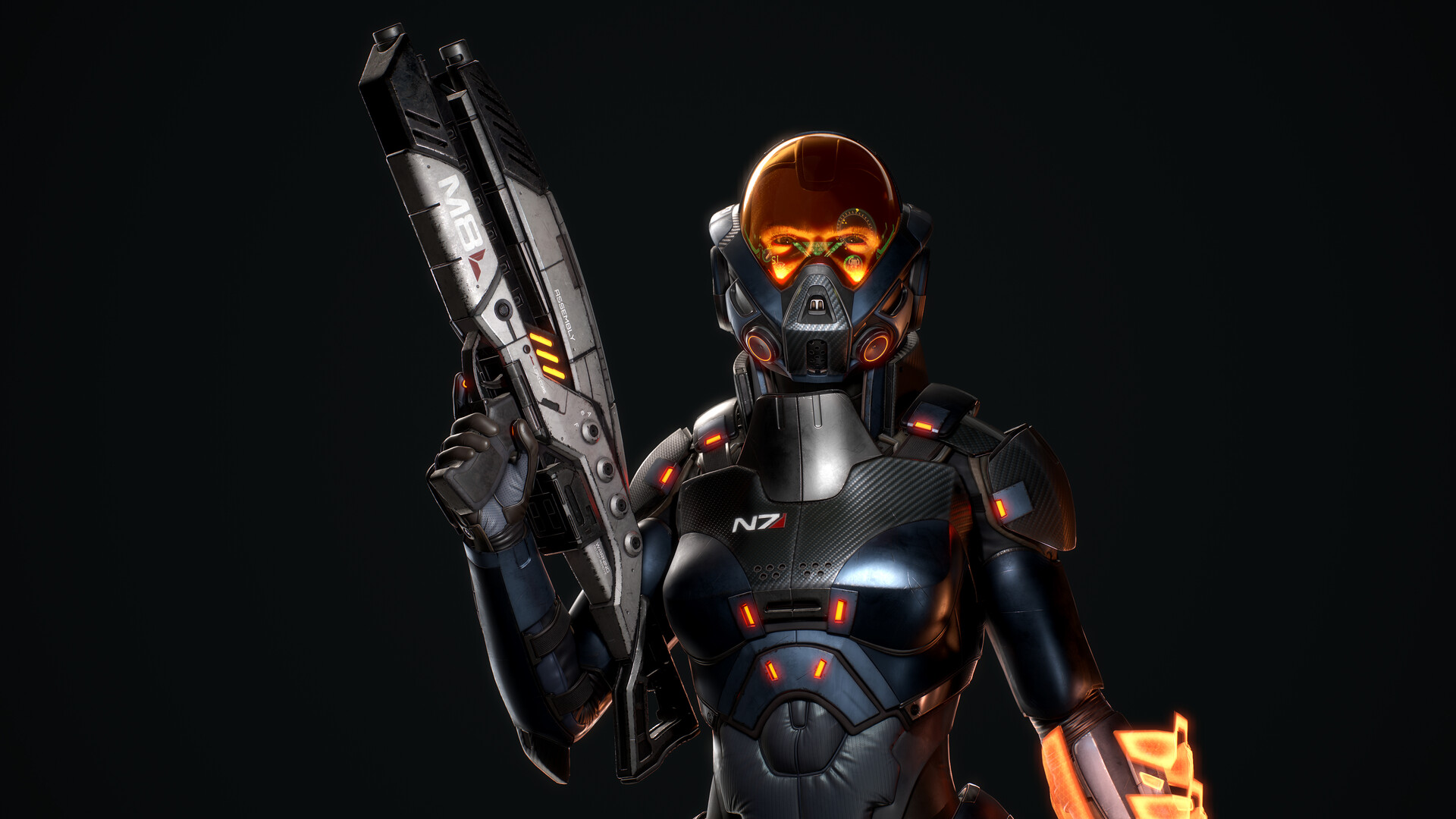 Richard Bryce Gore - N7 Soldier: Mass Effect Fan Art