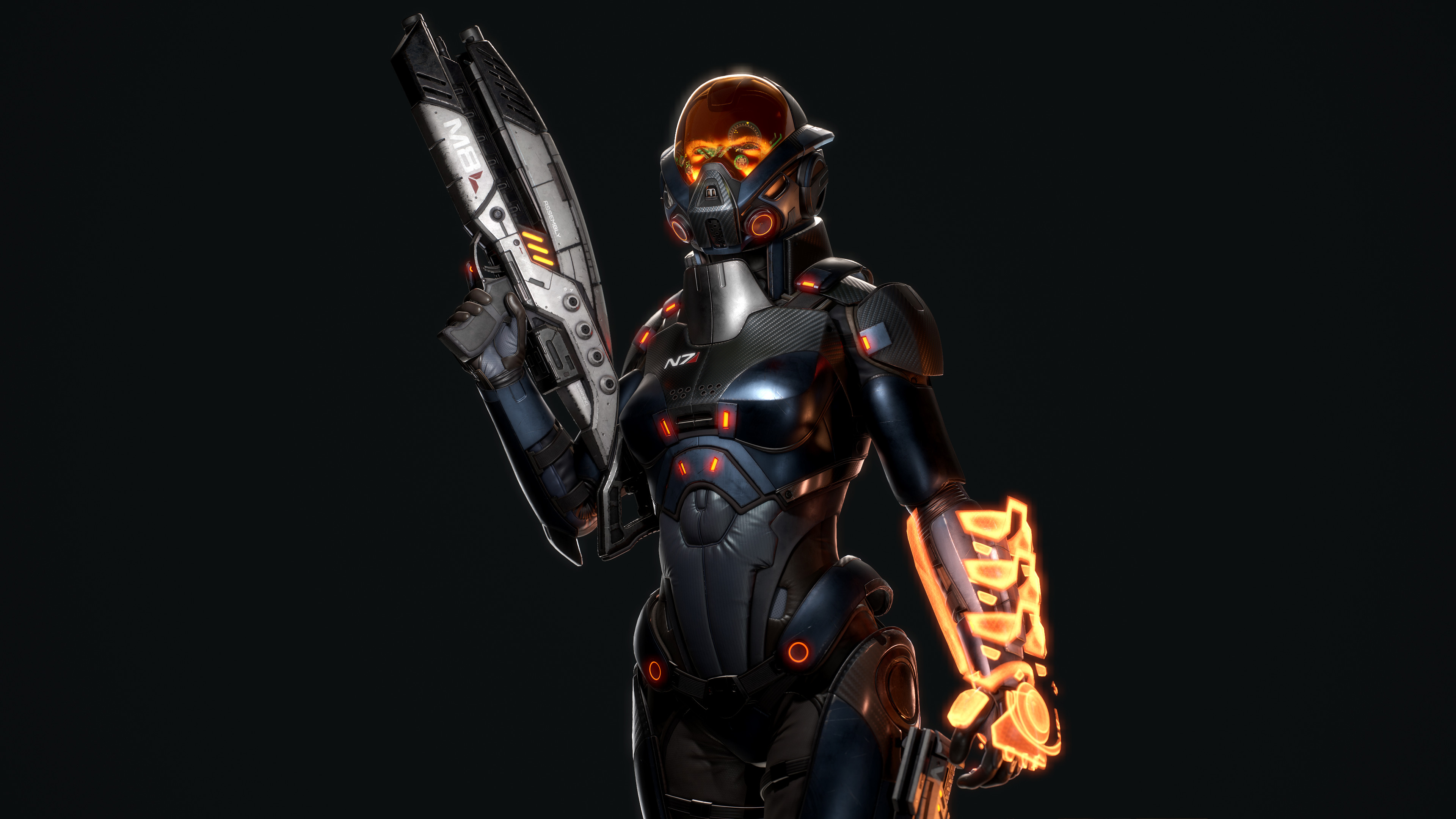 Richard Bryce Gore - N7 Soldier: Mass Effect Fan Art