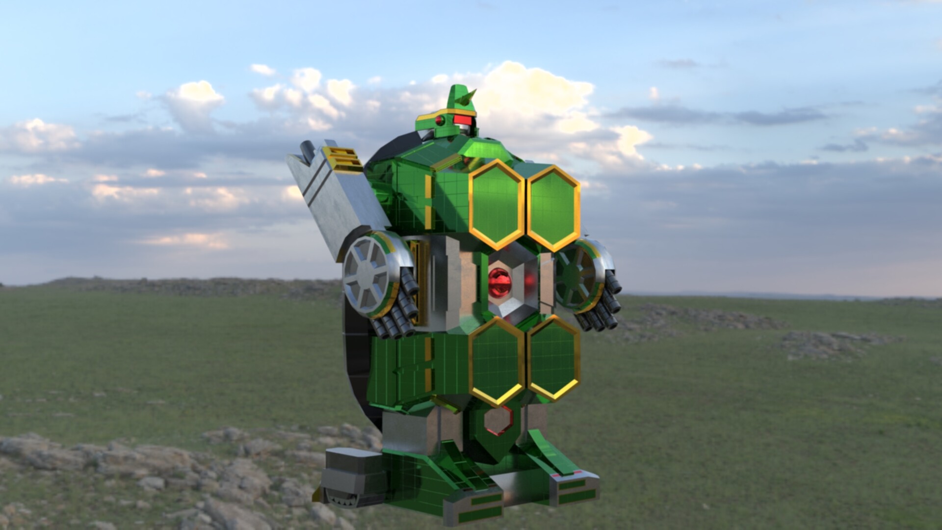 Alvaro Rodriguez - Mighty Morphin Power Rangers - Thunderzords(HD ...