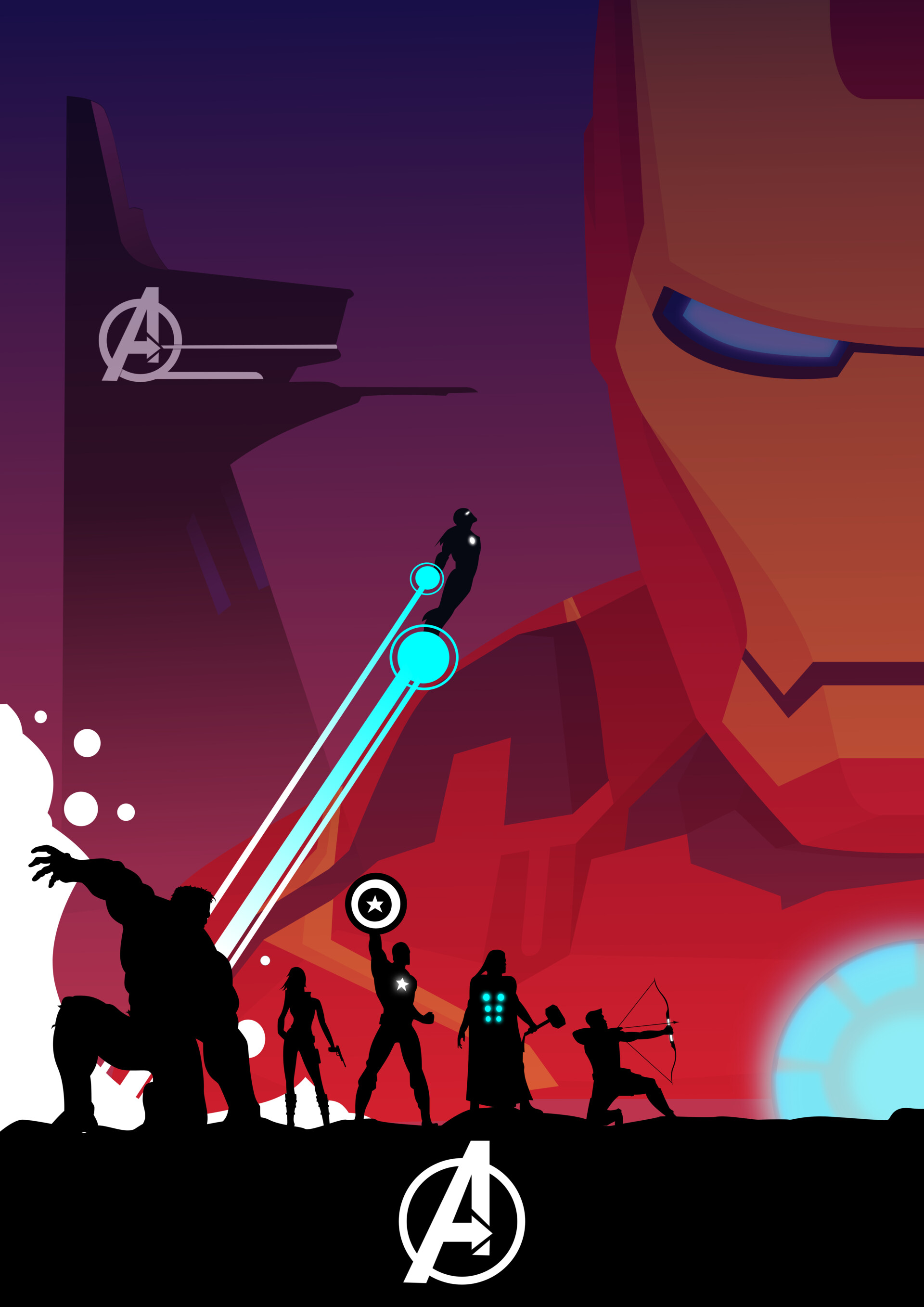 ArtStation - Avengers Poster
