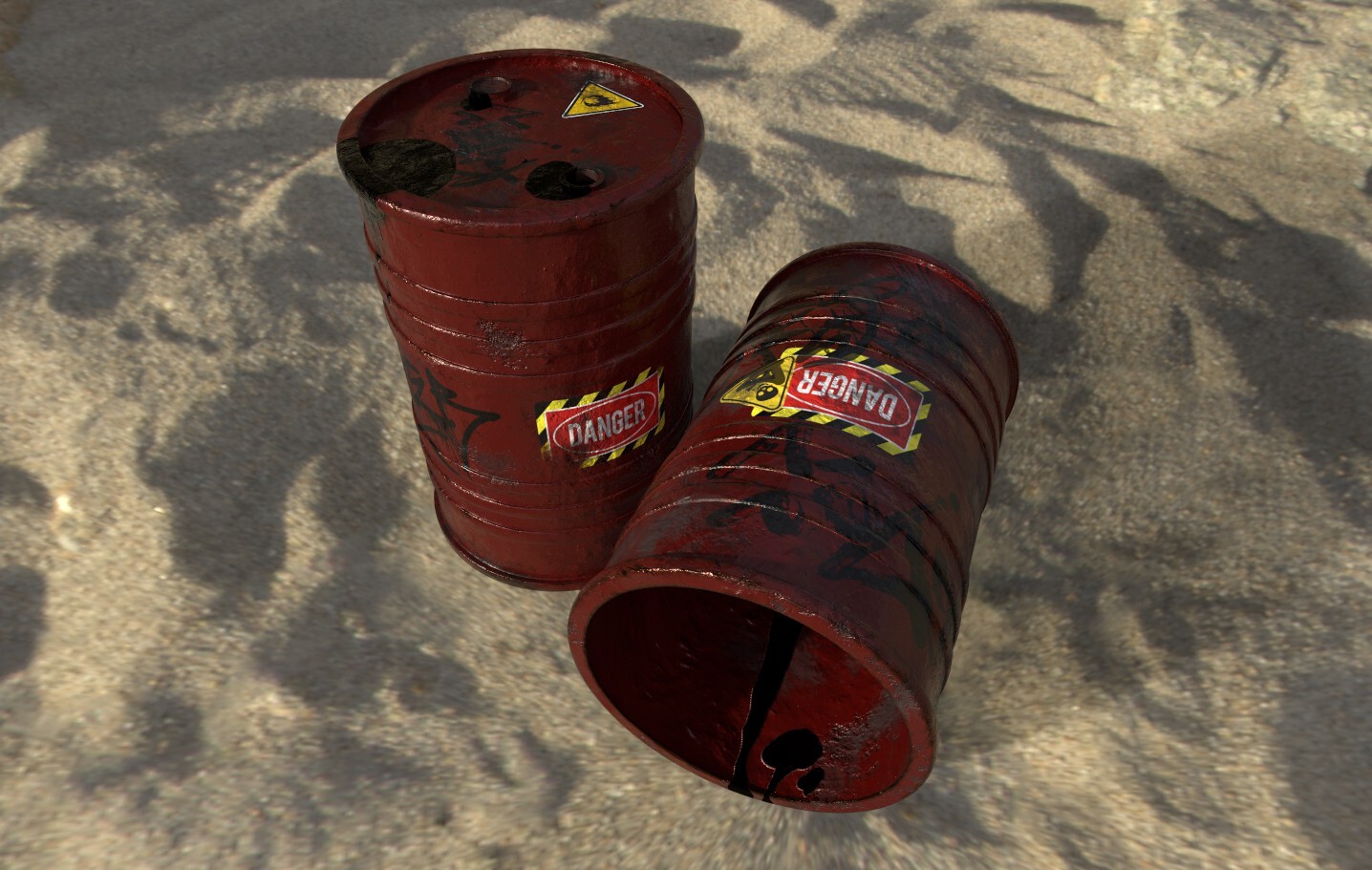 ArtStation - Oil barrel