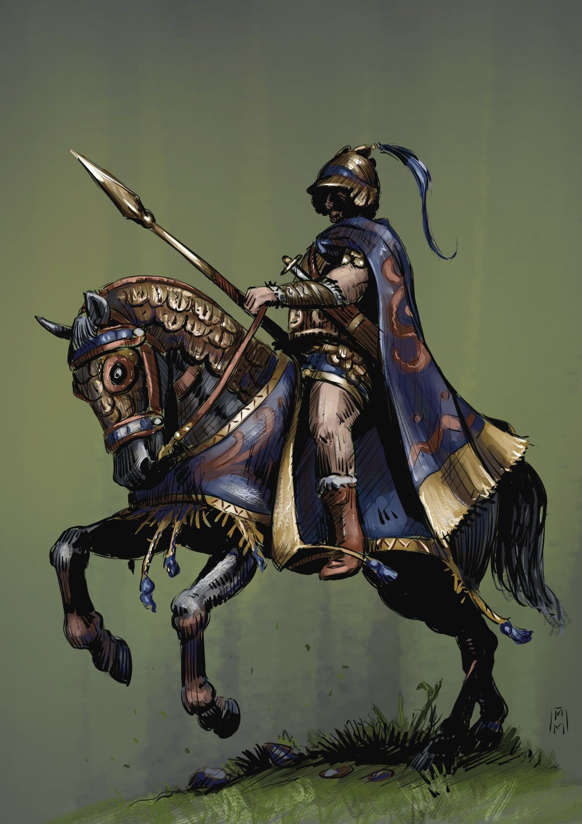 Michael Merulla - Bellovesus/ Atlantean lancer