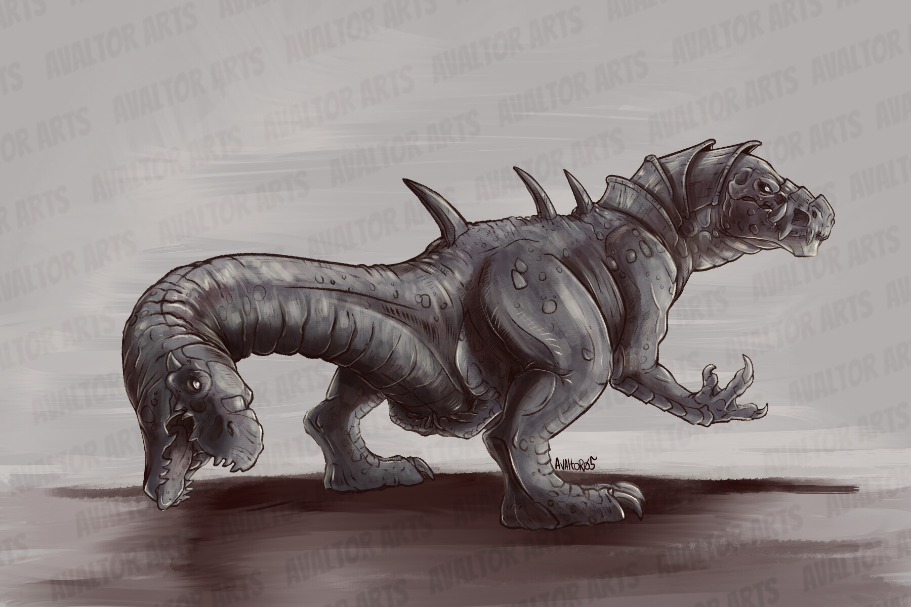 Xenomorph Dinosaur Two Rebor Alien/T. Rex Xenomorph Figures Together!