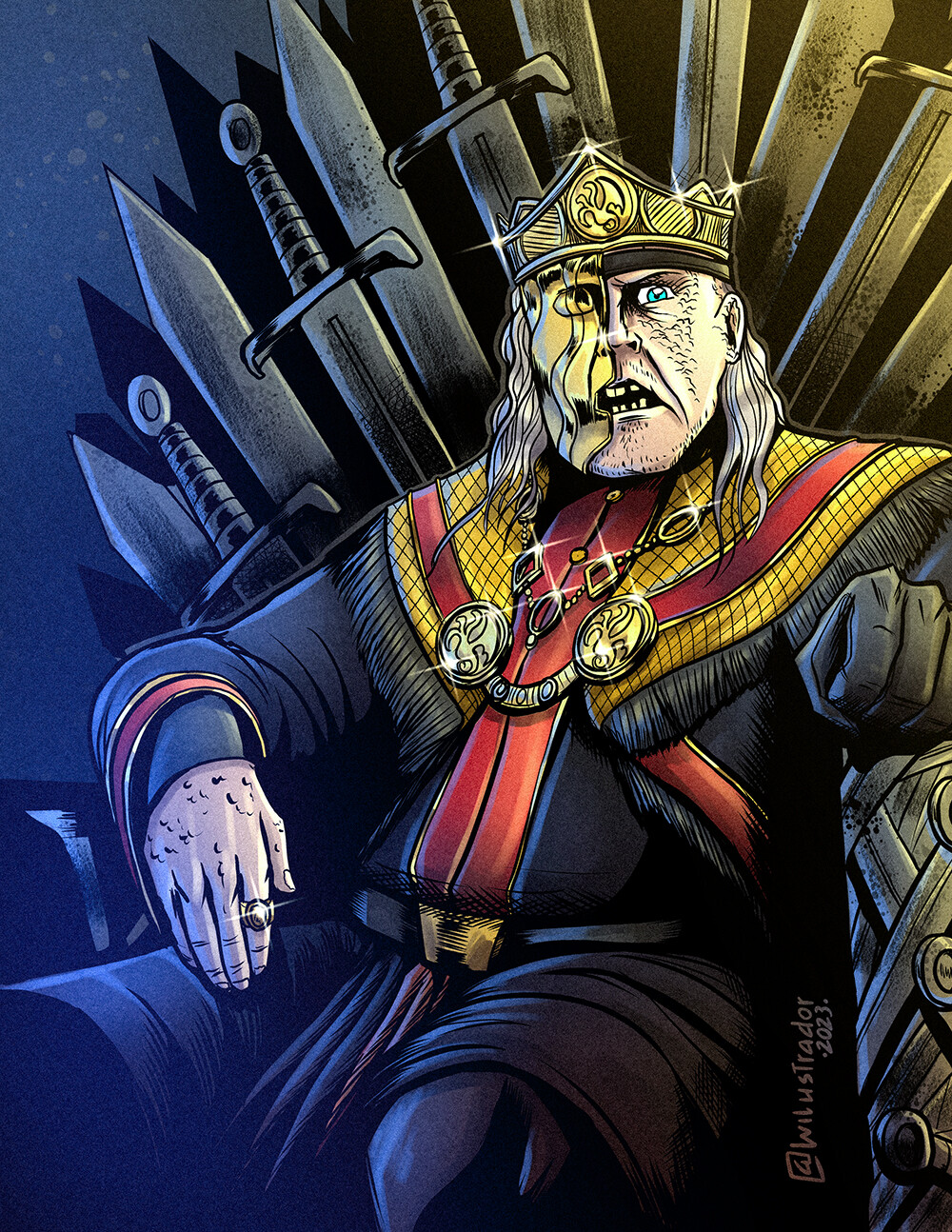 ArtStation - Viserys Targaryen