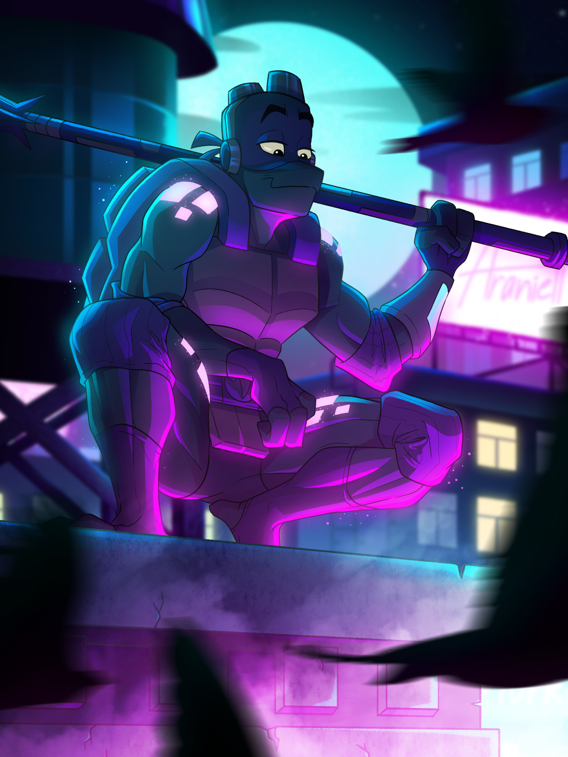 ArtStation - ROTTMNT - Donnie