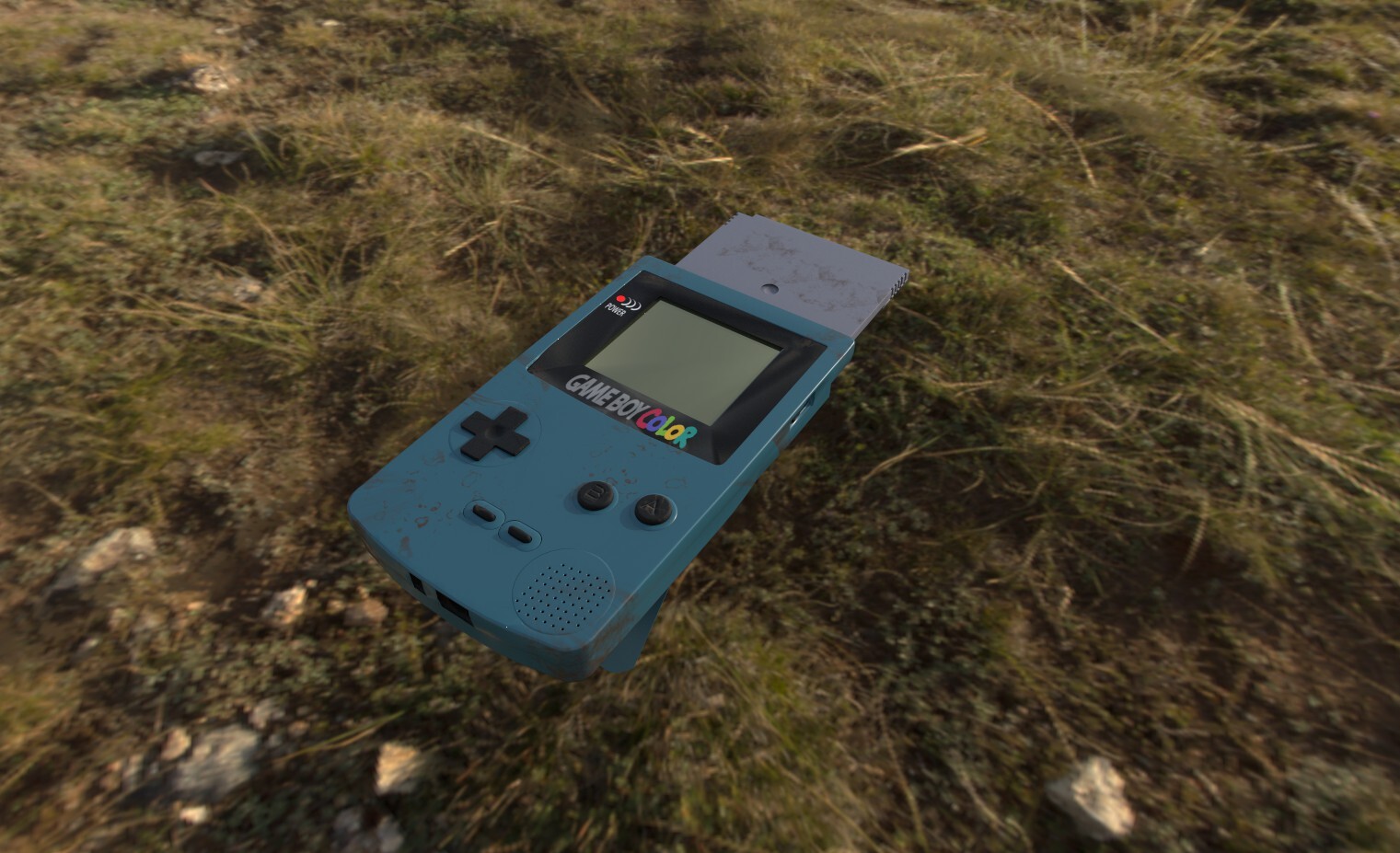 ArtStation - 3D GameBoy Color with Cartridge