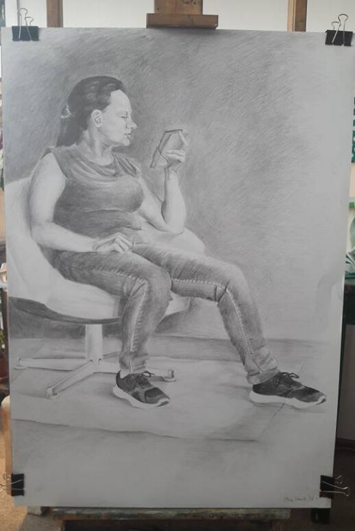 ArtStation - Pencil Study 100x70 cm