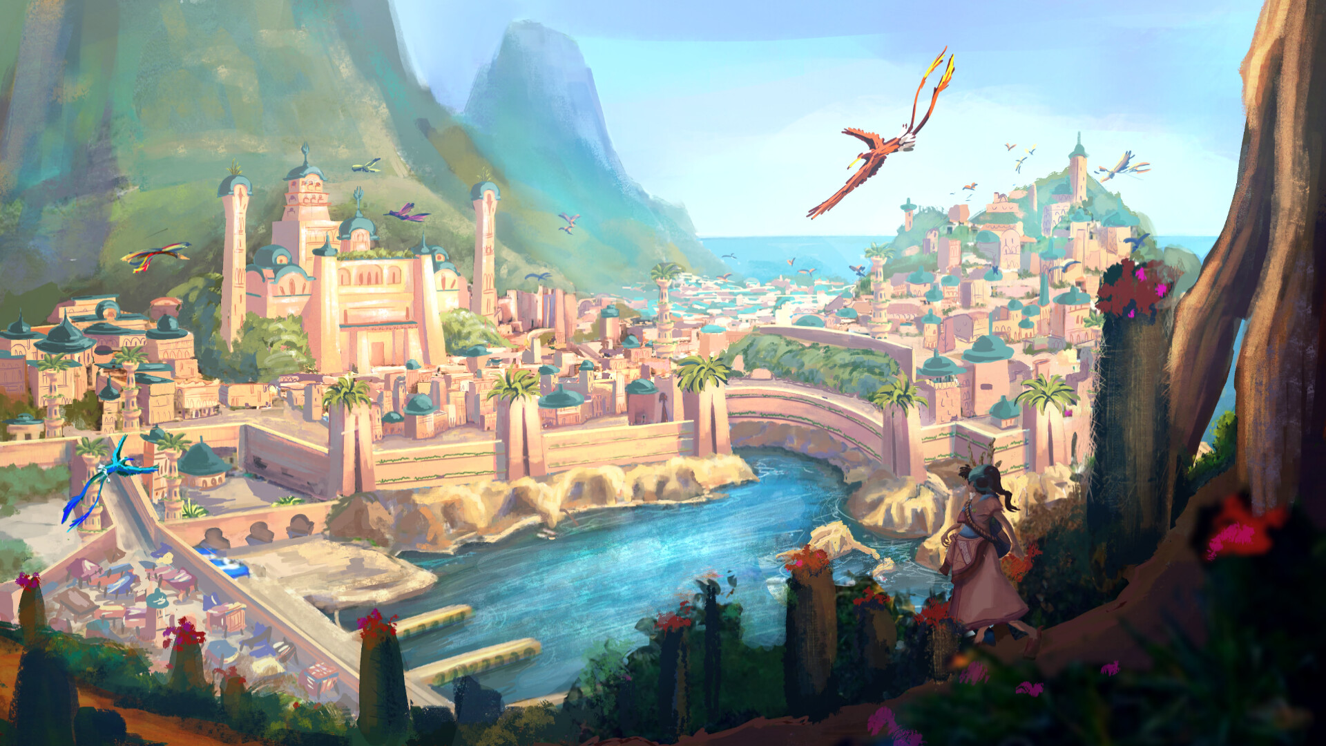 ArtStation - Guardian - Port City Metropolis