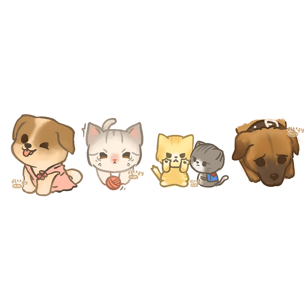 ArtStation - Pet Doodles 3