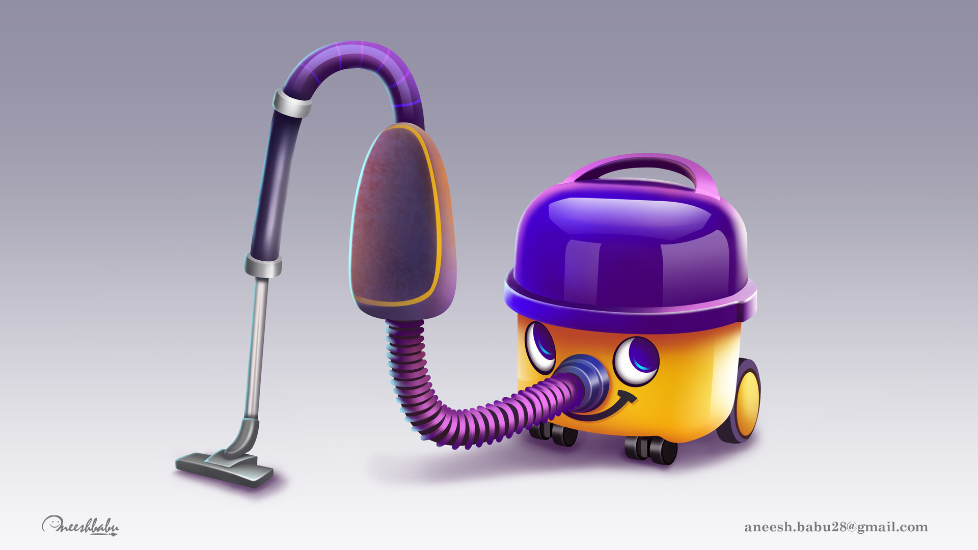 ArtStation - Vacuum Cleaner